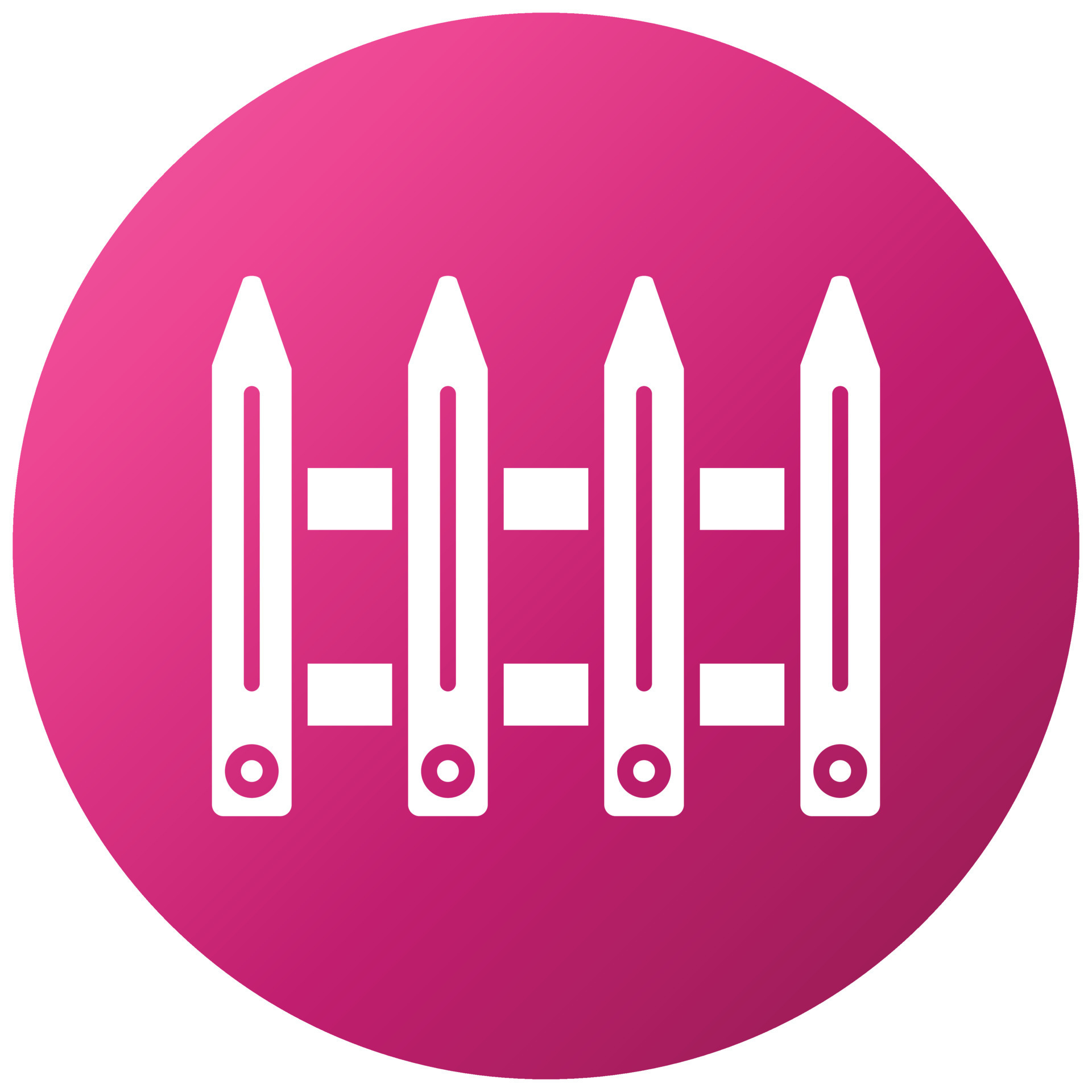 Fence Icon Style 7437283 Vector Art at Vecteezy