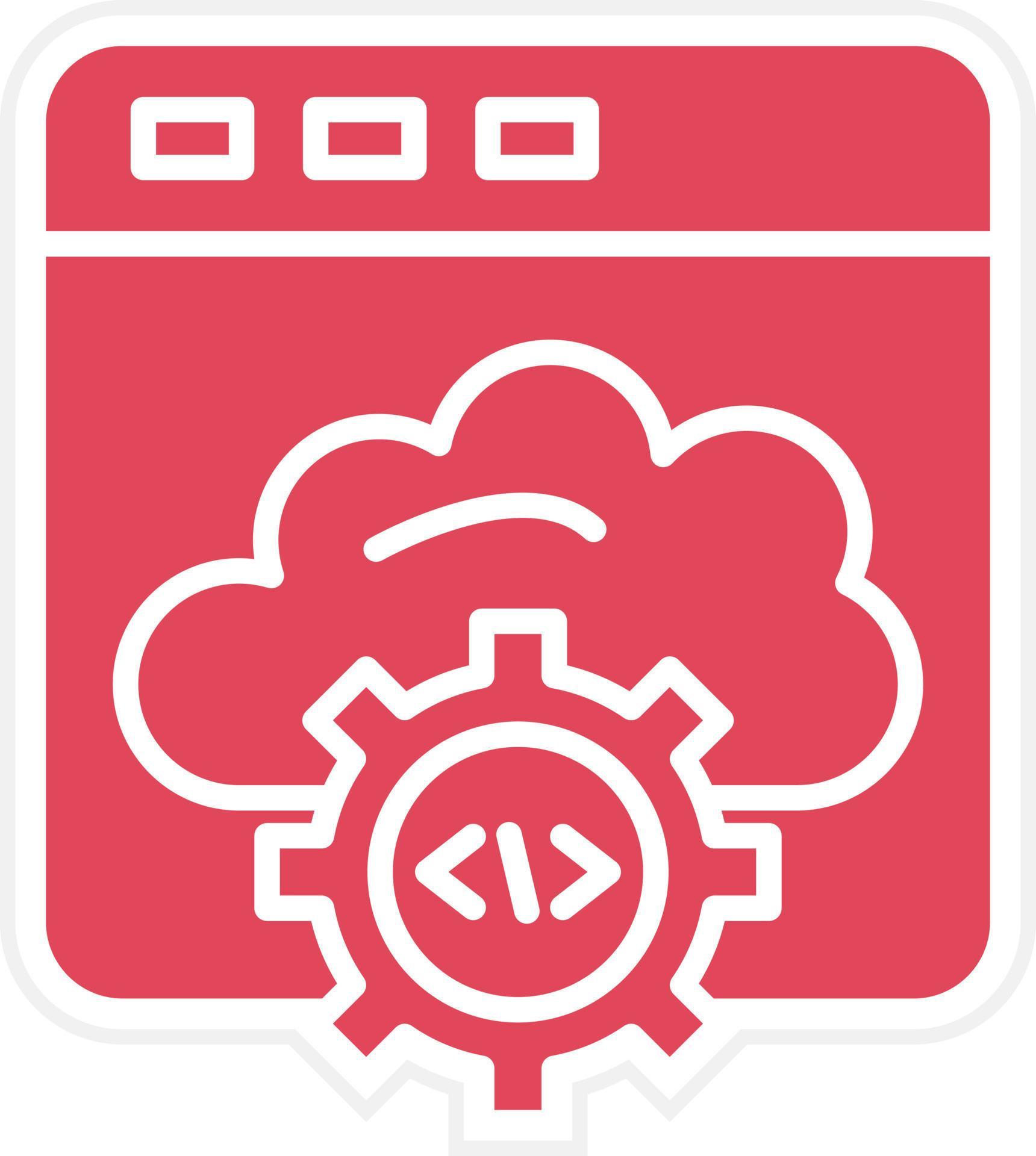 Web API Icon Style 7437735 Vector Art at Vecteezy