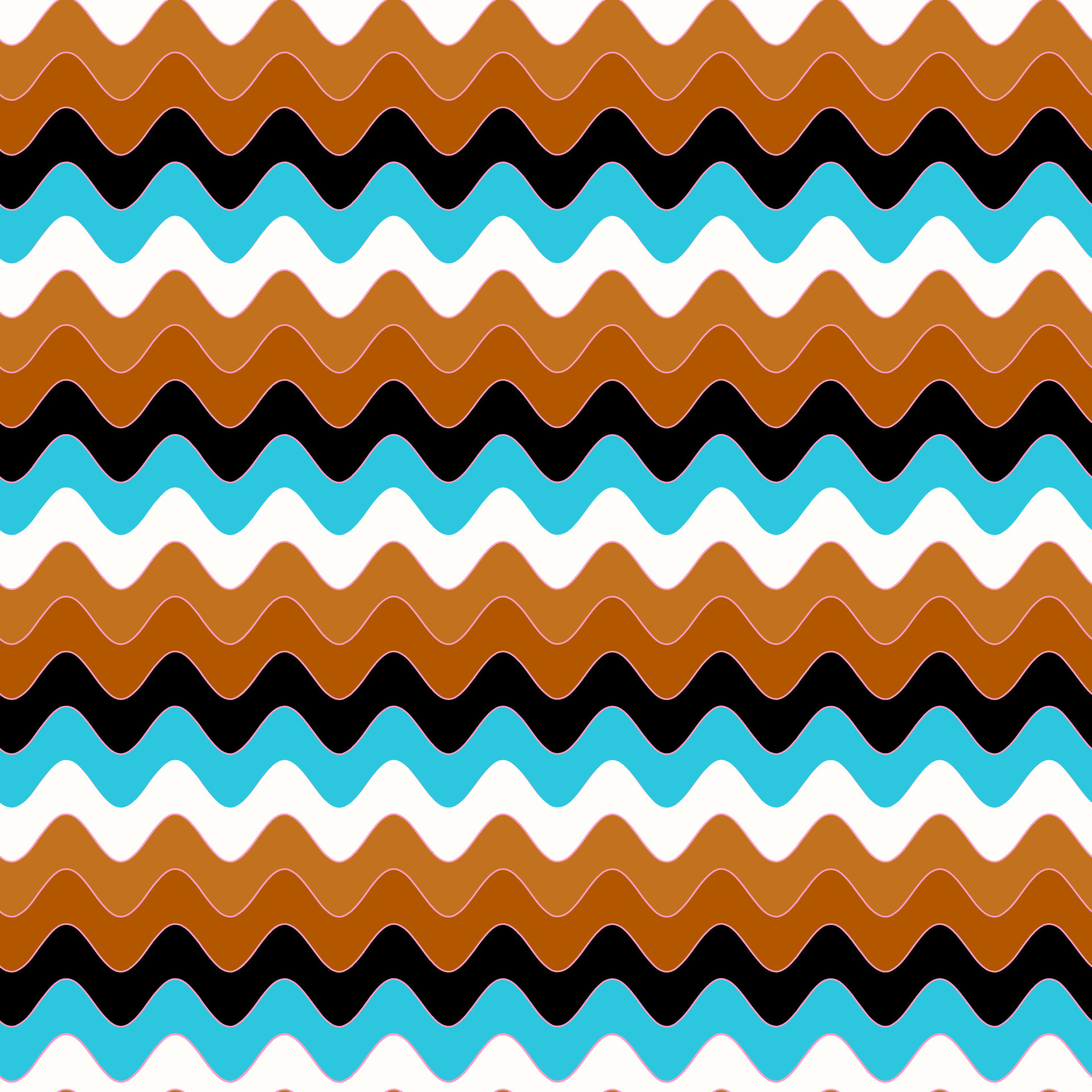 repeating multicolored chevron waves vector seamless pattern 7442211 ...