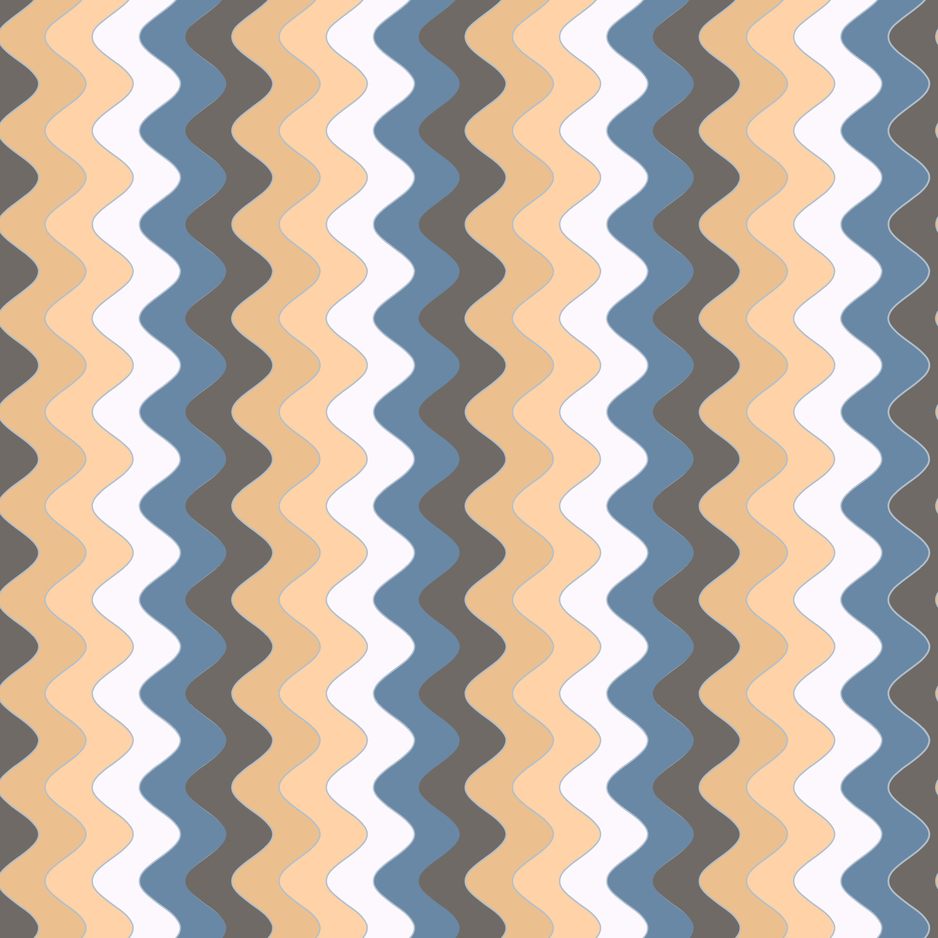 repeating multicolored chevron waves vector seamless pattern 7442213 ...