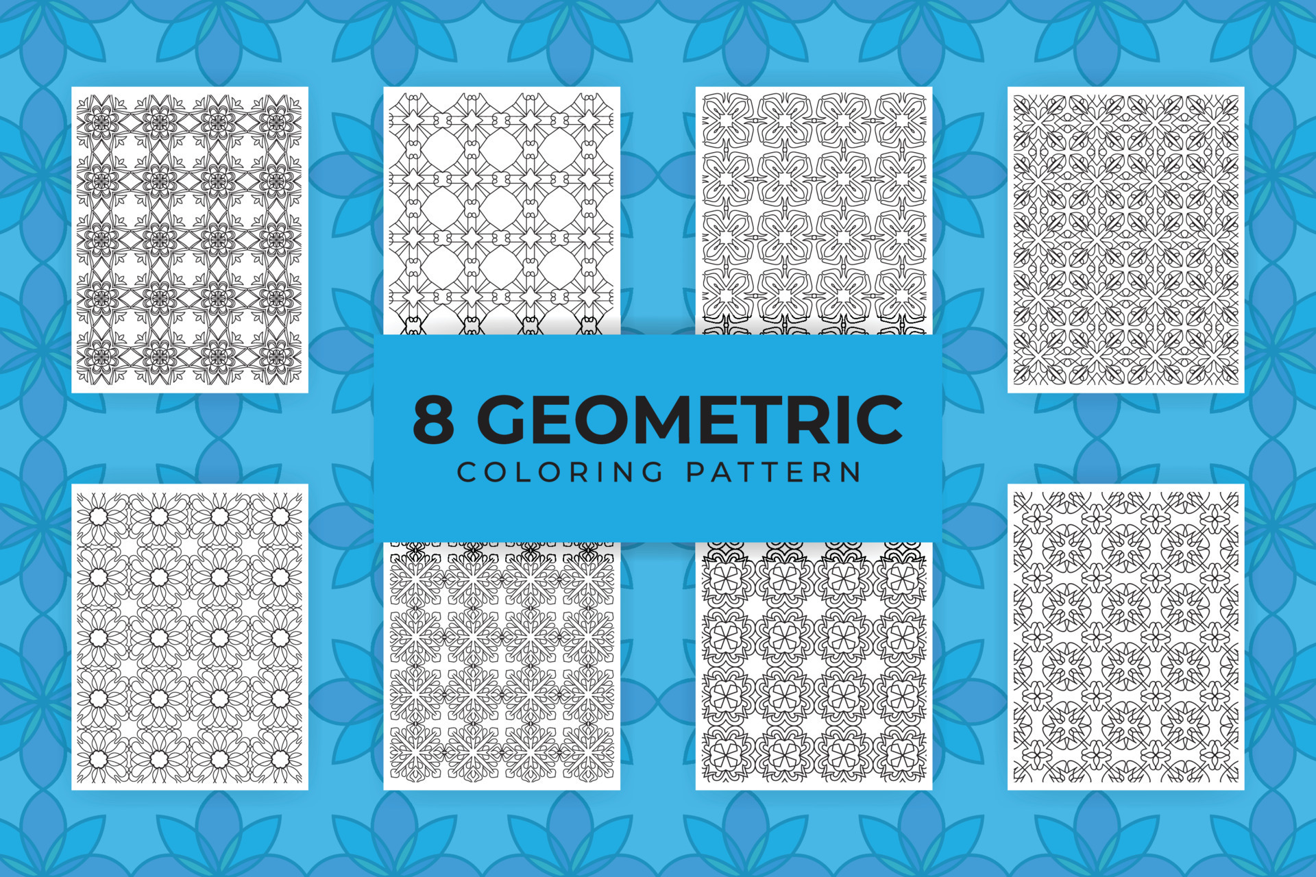 Geometric Art pattern 7442762 Vector Art at Vecteezy