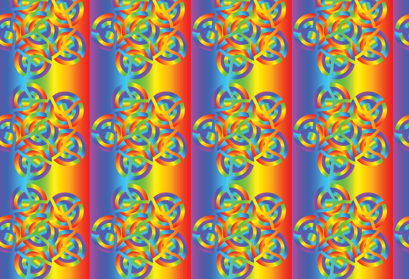 Rainbow colorful gradient seamless pattern background 7444897 Vector ...