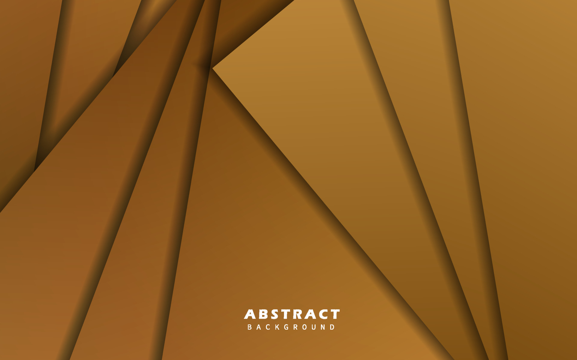 Abstract Dynamic Shape Overlap Layer Brown Background 7446225 Vector