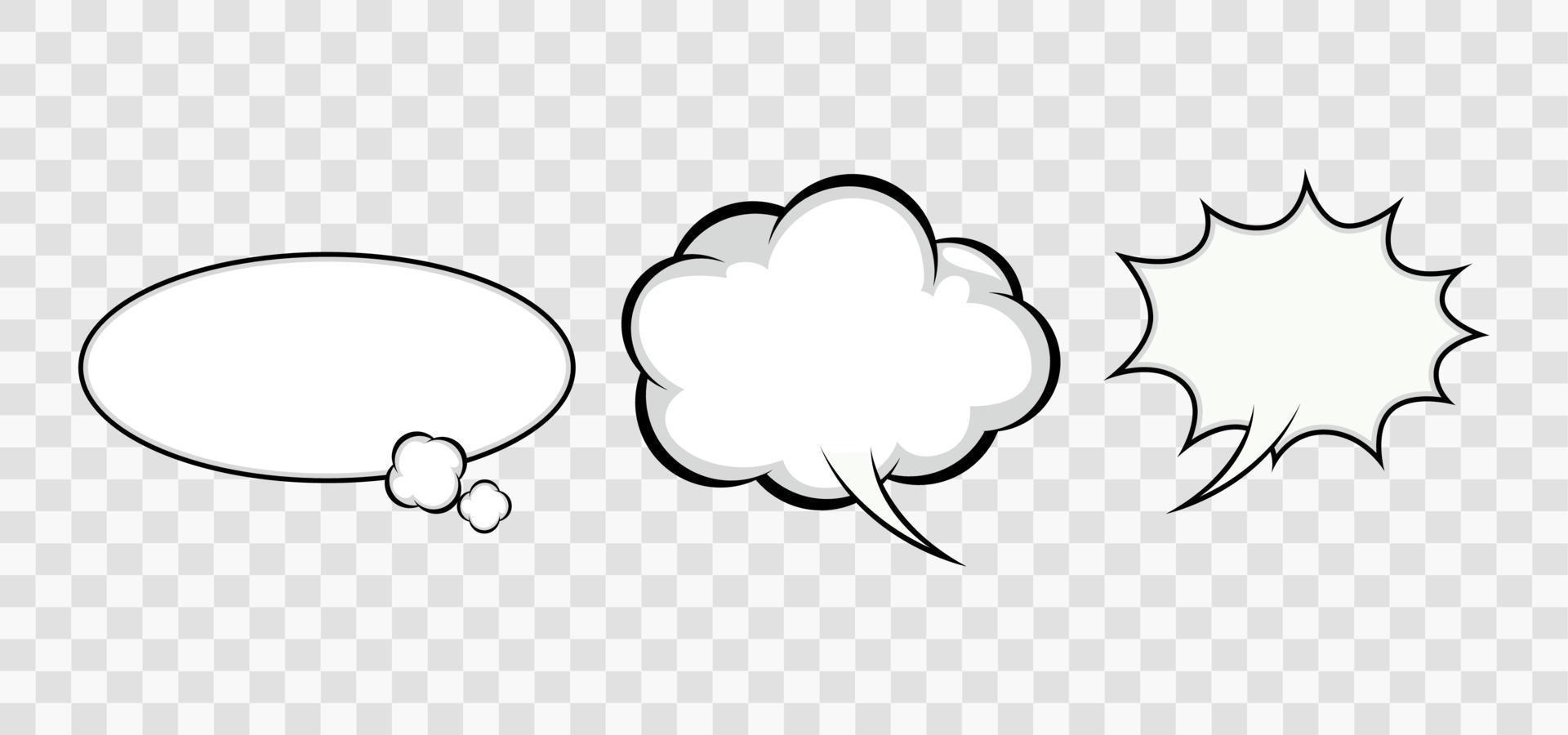 Cartoon Speech Bubble Vector Art, Icons, and Graphics for Free Download