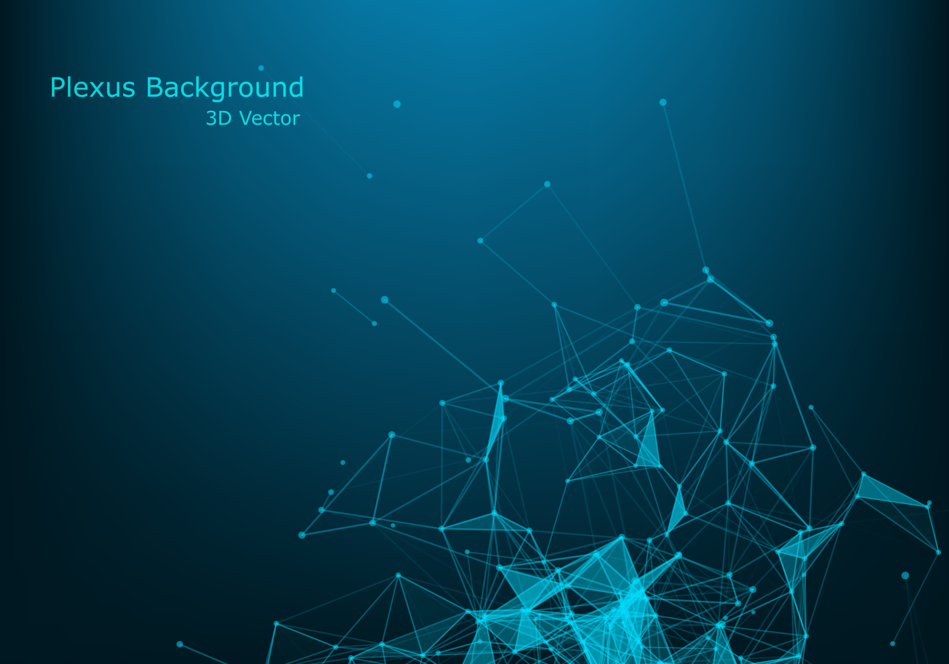 Abstract Connecting Dots And Lines Connection Science Background