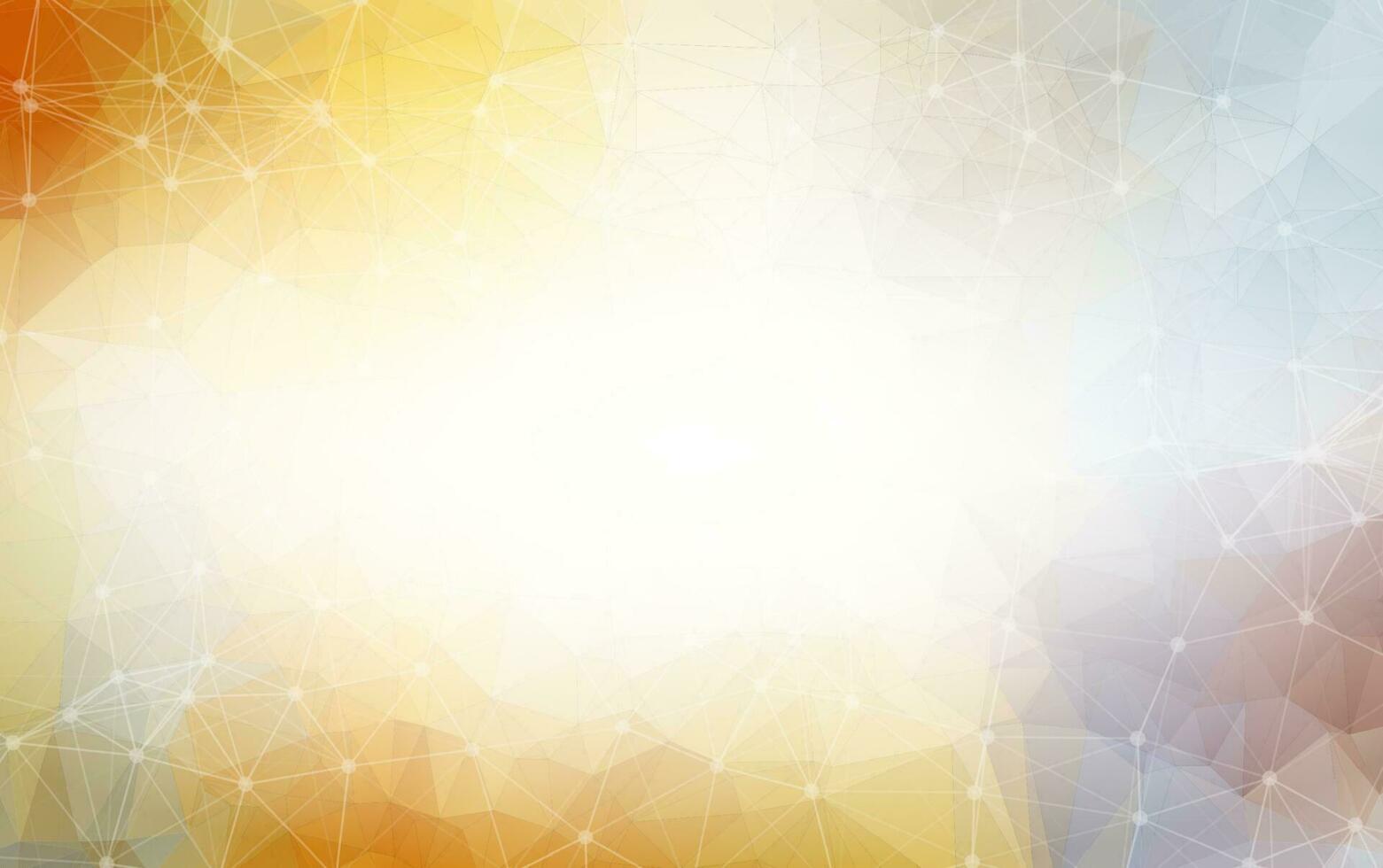 Abstract Colorful Polygonal Space Background With Connecting Dots And
