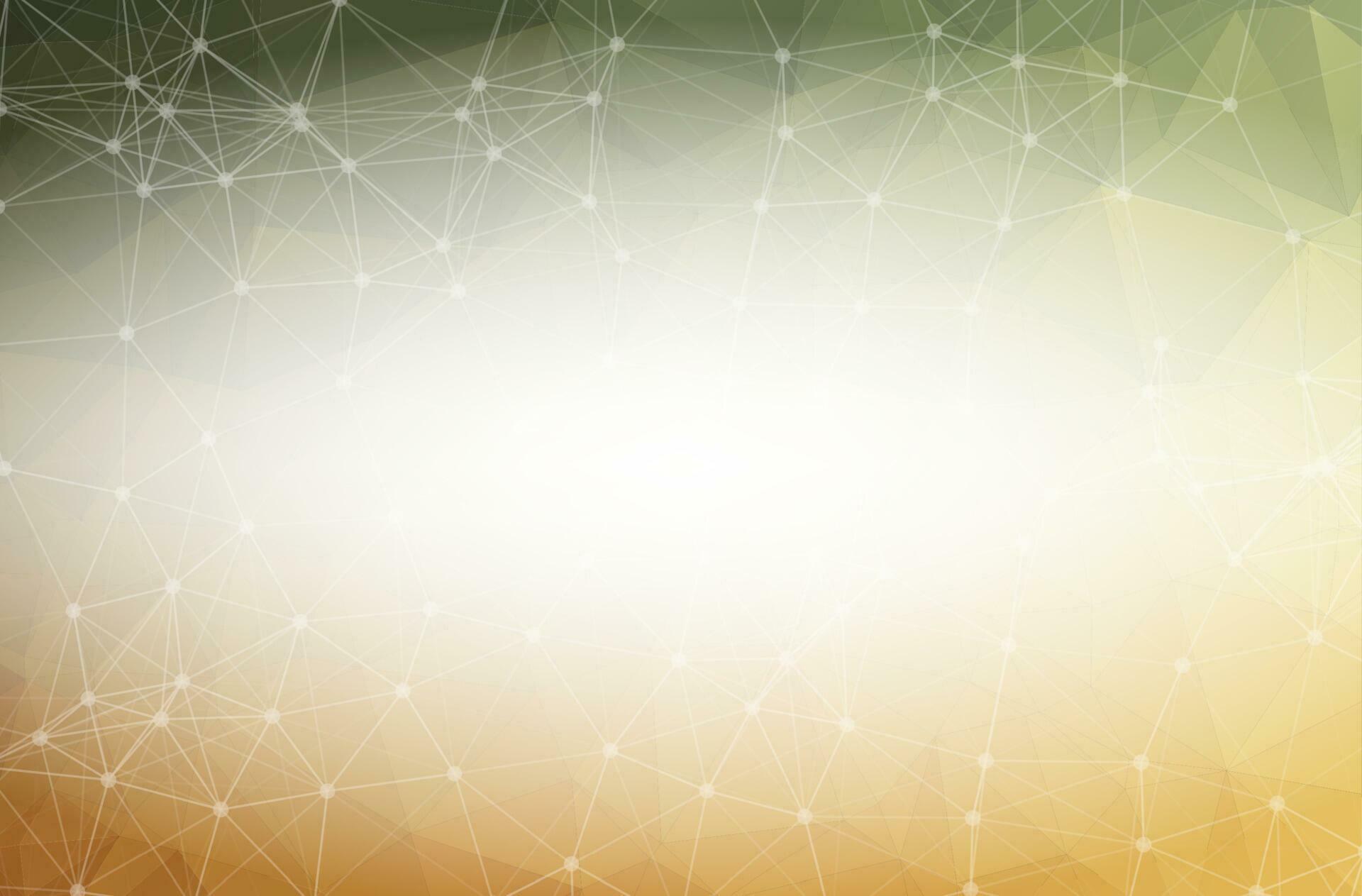 Abstract Dark Brown Polygonal Space Background With Connecting Dots And