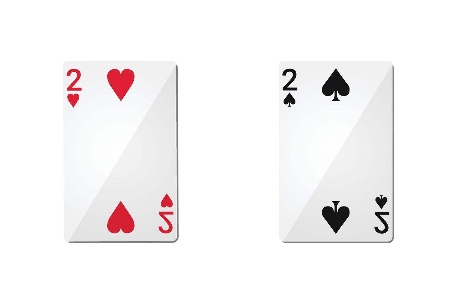 Number two playing cards 7455801 Vector Art at Vecteezy Number two playing cards 7455801 Vector Art at Vecteezy
