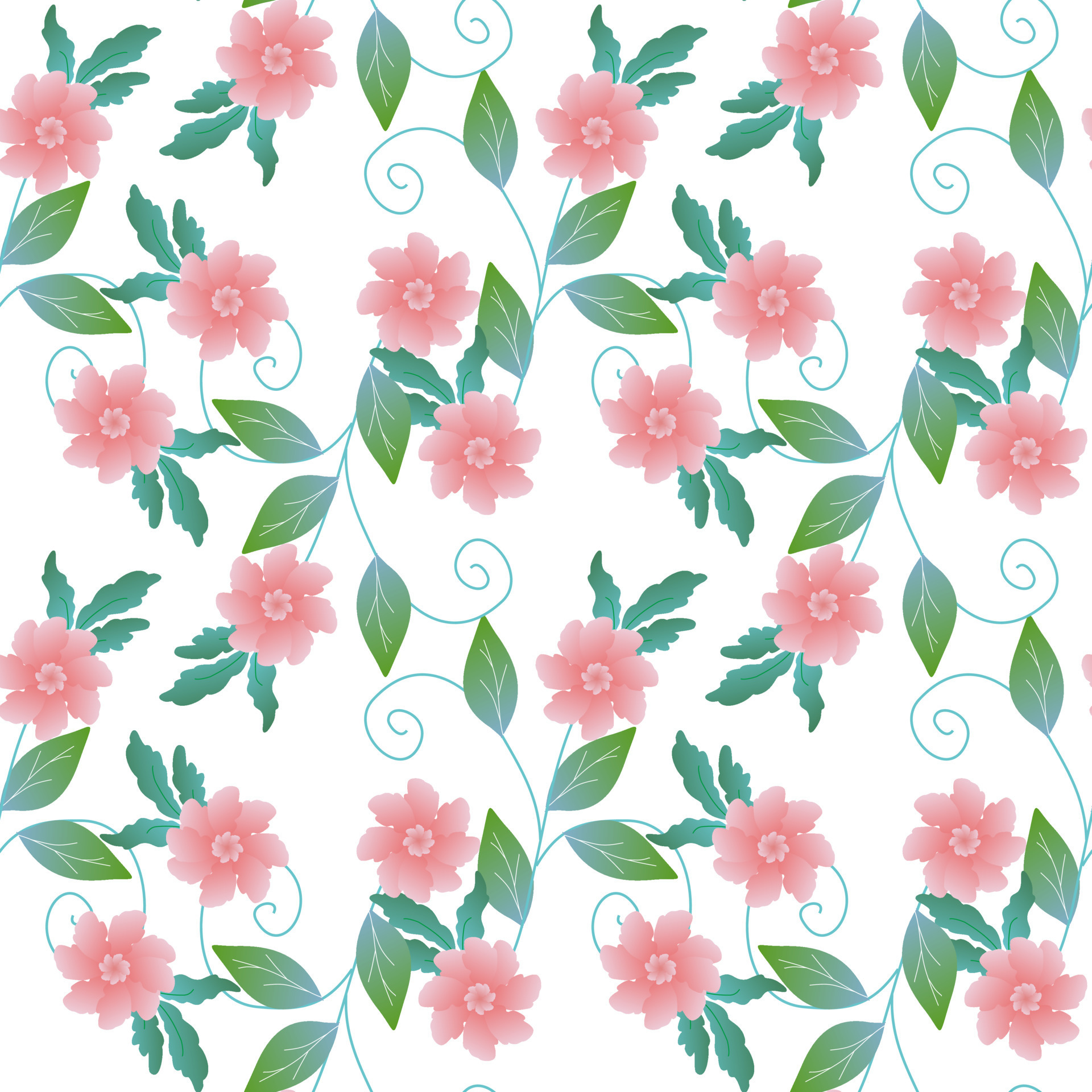 Seamless Pattern With Floral Motifs able to print for cloths ...