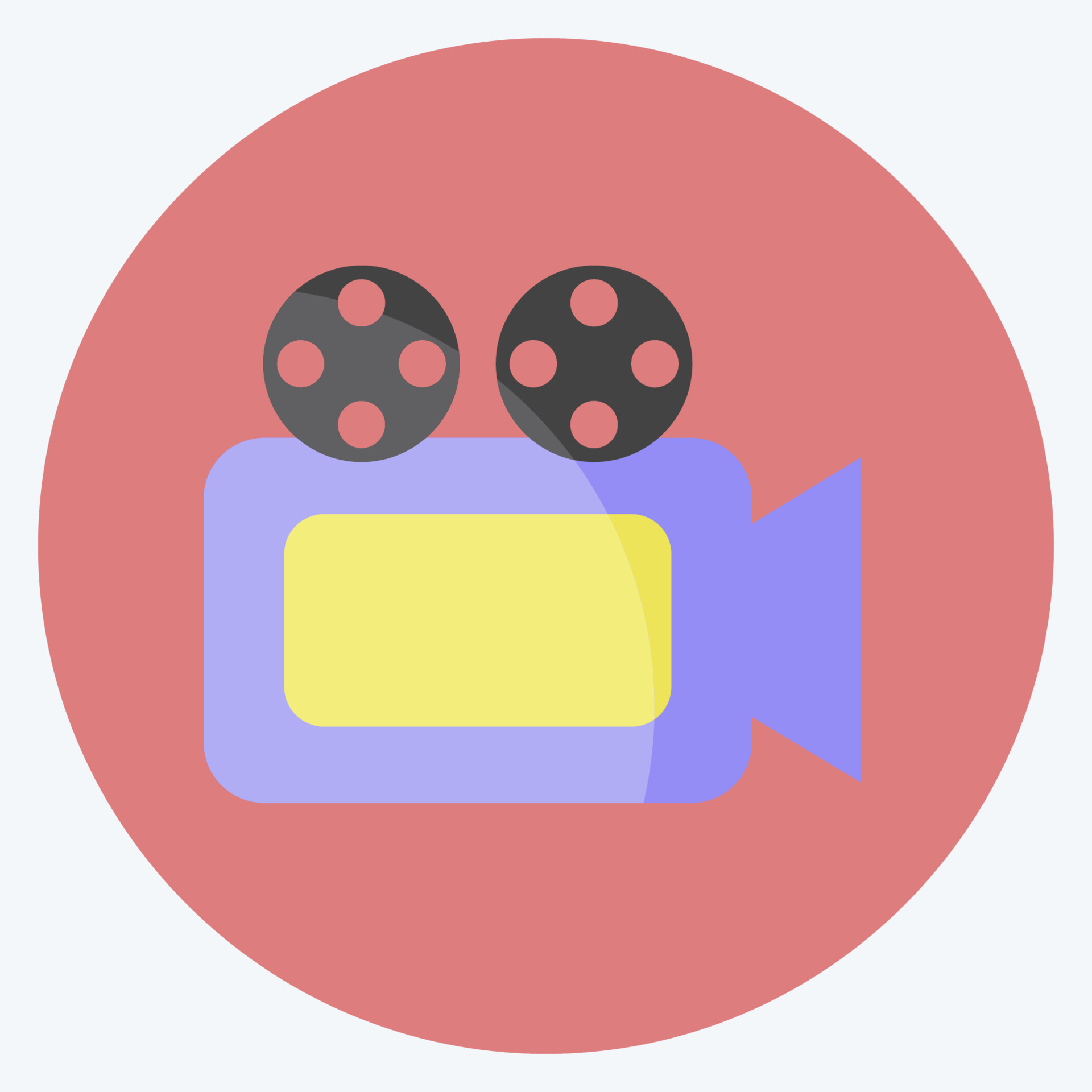 Icon Video Camera. suitable for Web Interface symbol. flat style ...