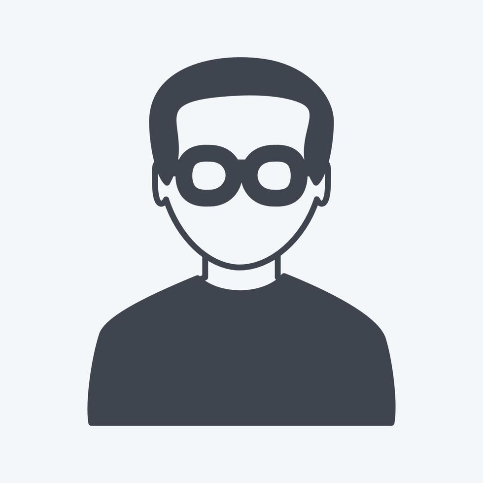 Icon Programmer. suitable for Programming symbol. glyph style. simple design editable. design ...