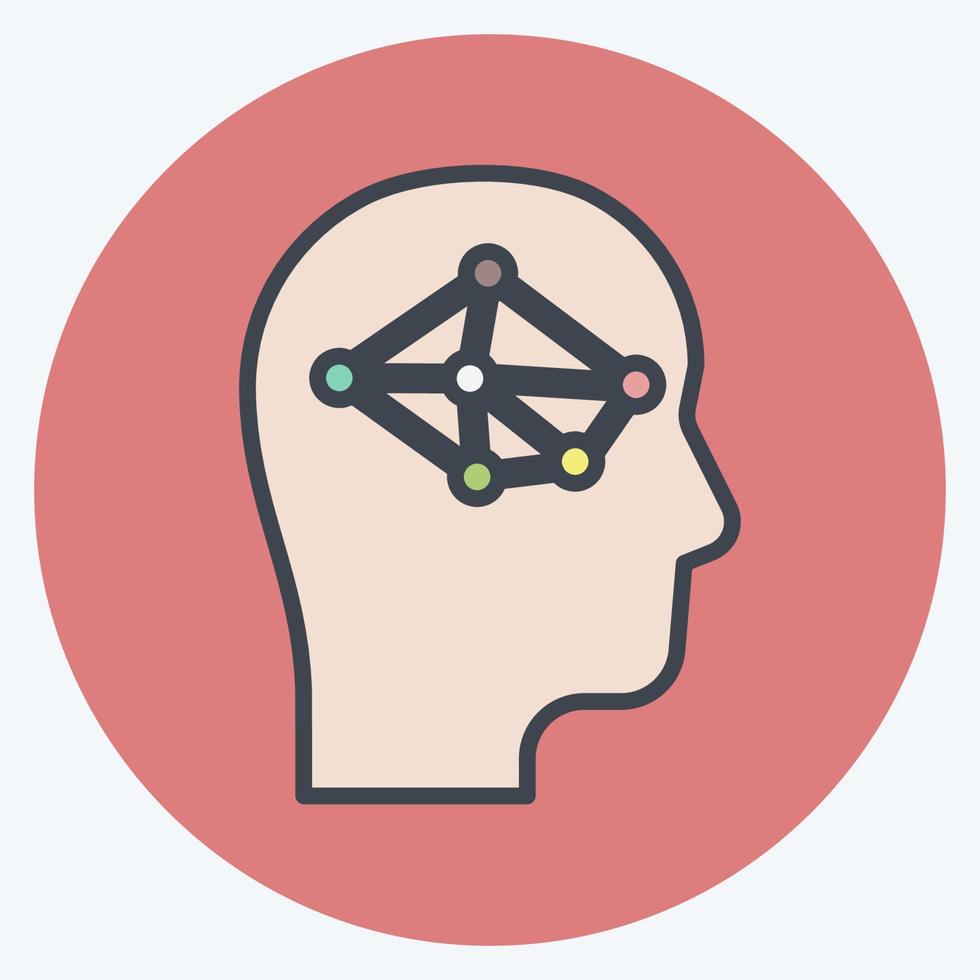 lógica de iconos. adecuado para el símbolo de programación. estilo ...