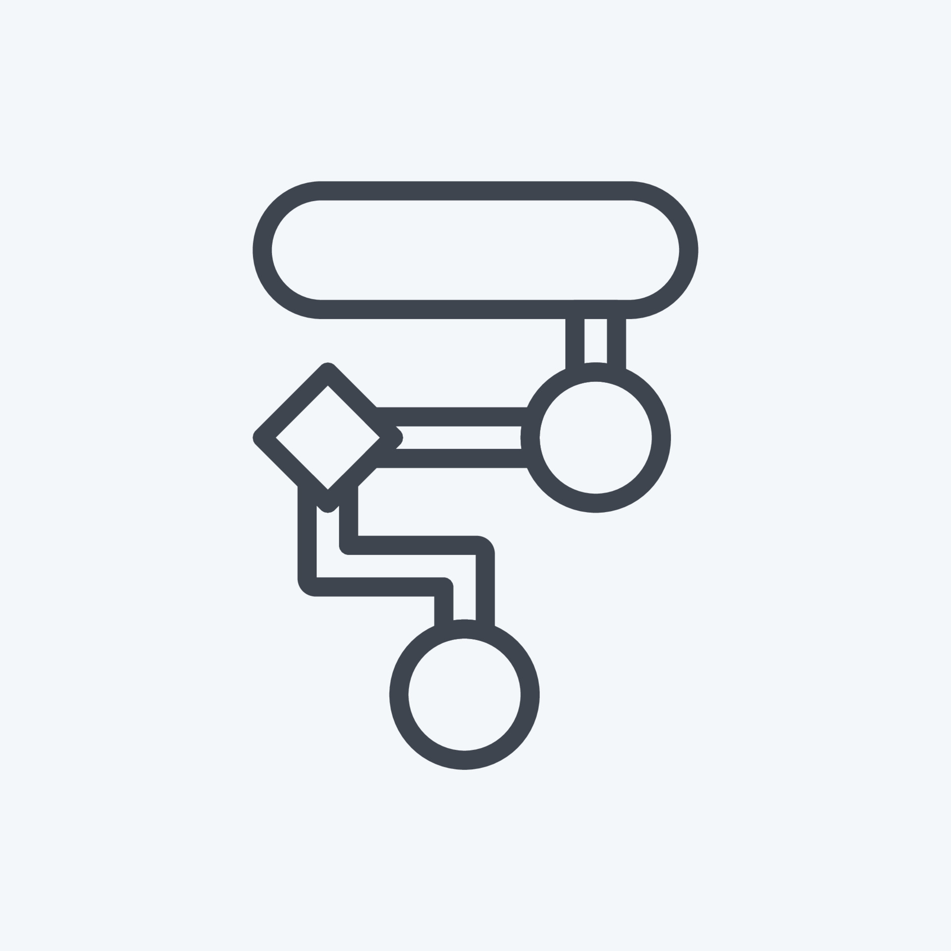 Icon Design Algorithm Suitable For Data Analytics Symbol Line Style Simple Design Editable