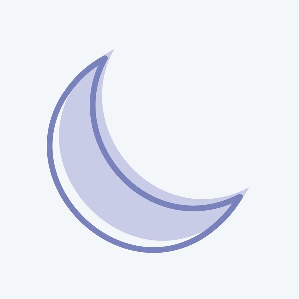 Icon Do Not Disturb Suitable For Mobile Apps Symbol Two Tone Style