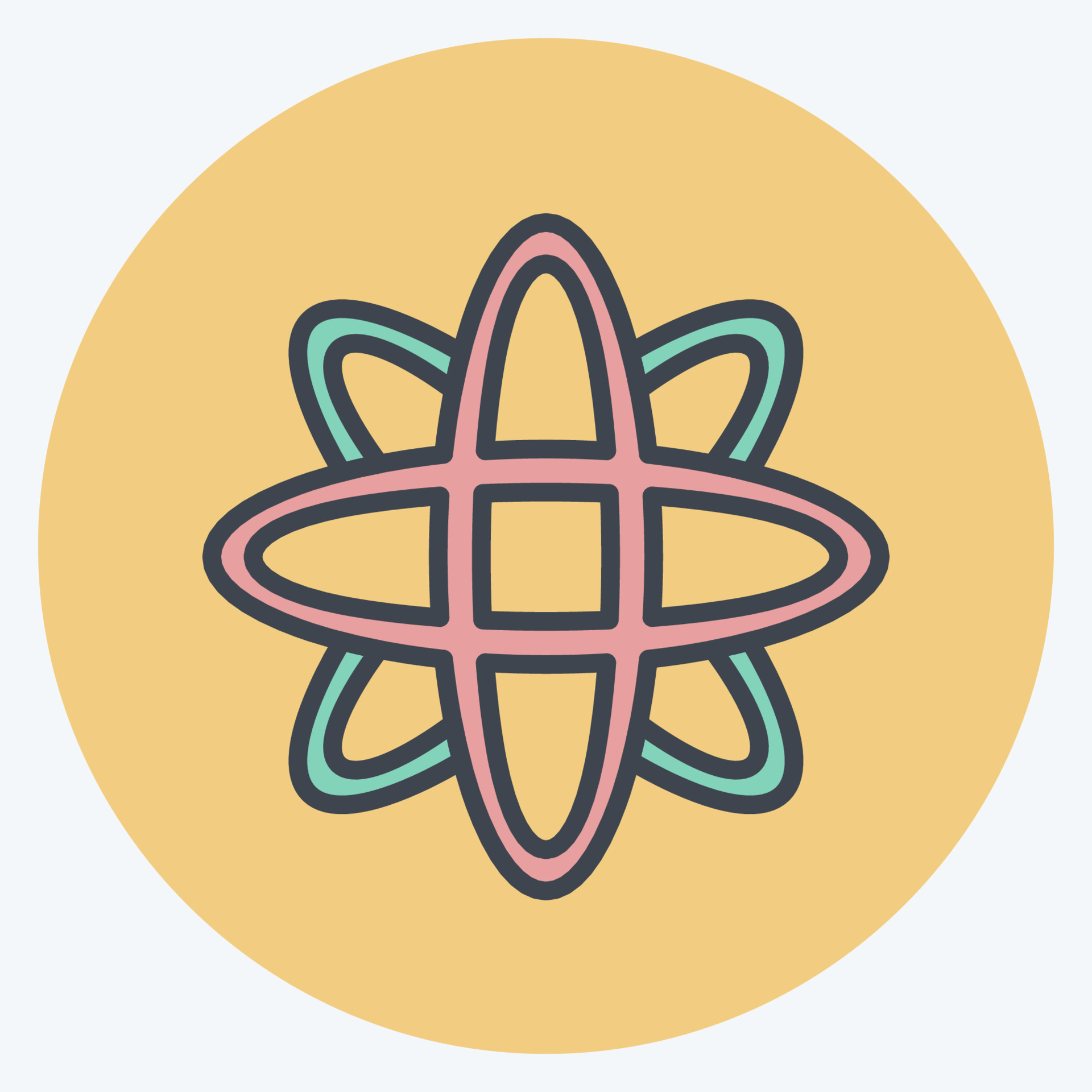 Icon Data Science Suitable For Data Analytics Symbol Color Mate Style
