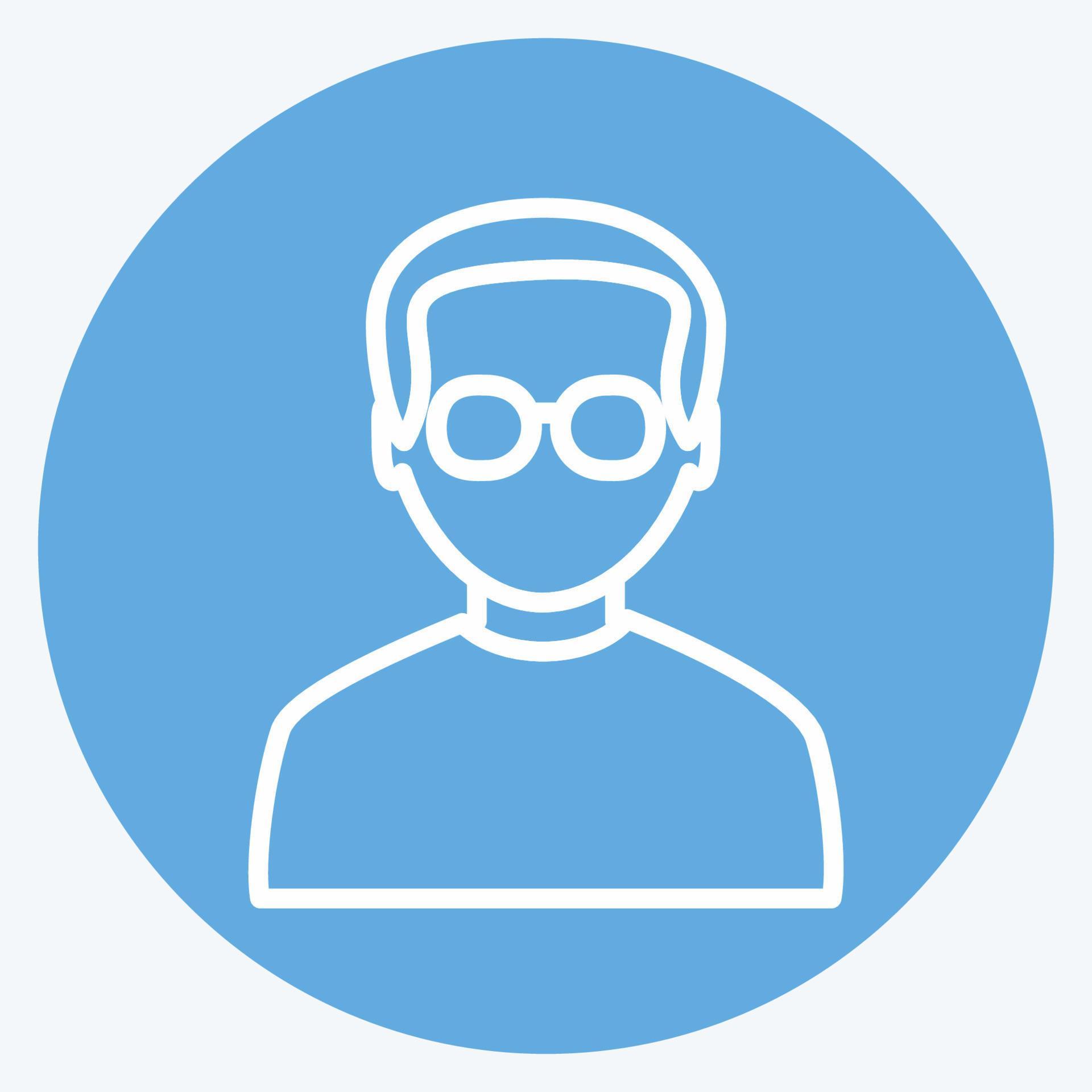 Icon Programmer. suitable for Programming symbol. blue eyes style ...