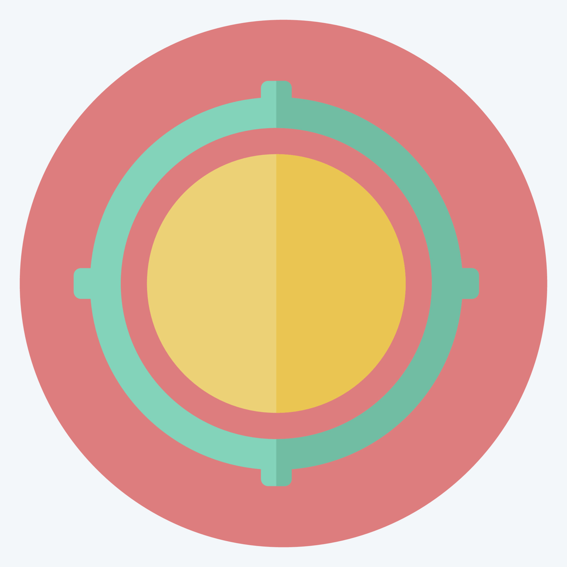 Icon Location Access Suitable For Mobile Apps Symbol Flat Style Simple Design Editable
