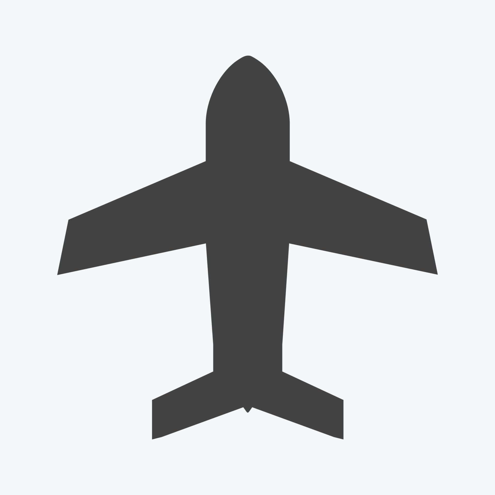 Icon Airplane Mode Suitable For Mobile Apps Symbol Glyph Style Simple Design Editable Design