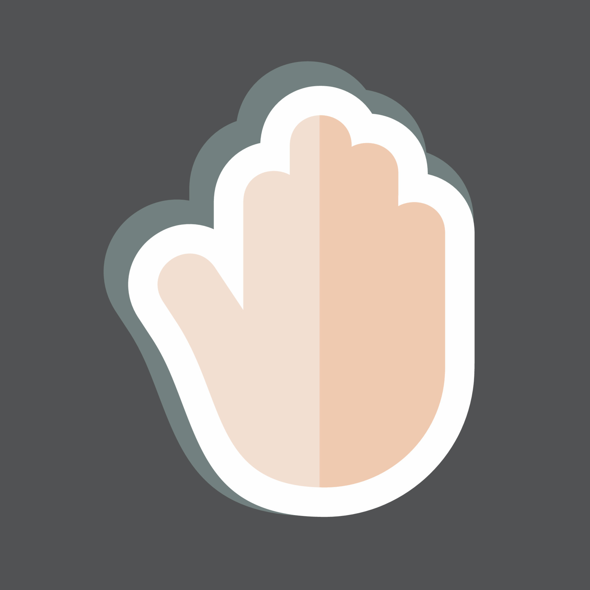 Sticker Accessibility Suitable For Mobile Apps Symbol Simple Design Editable Design Template
