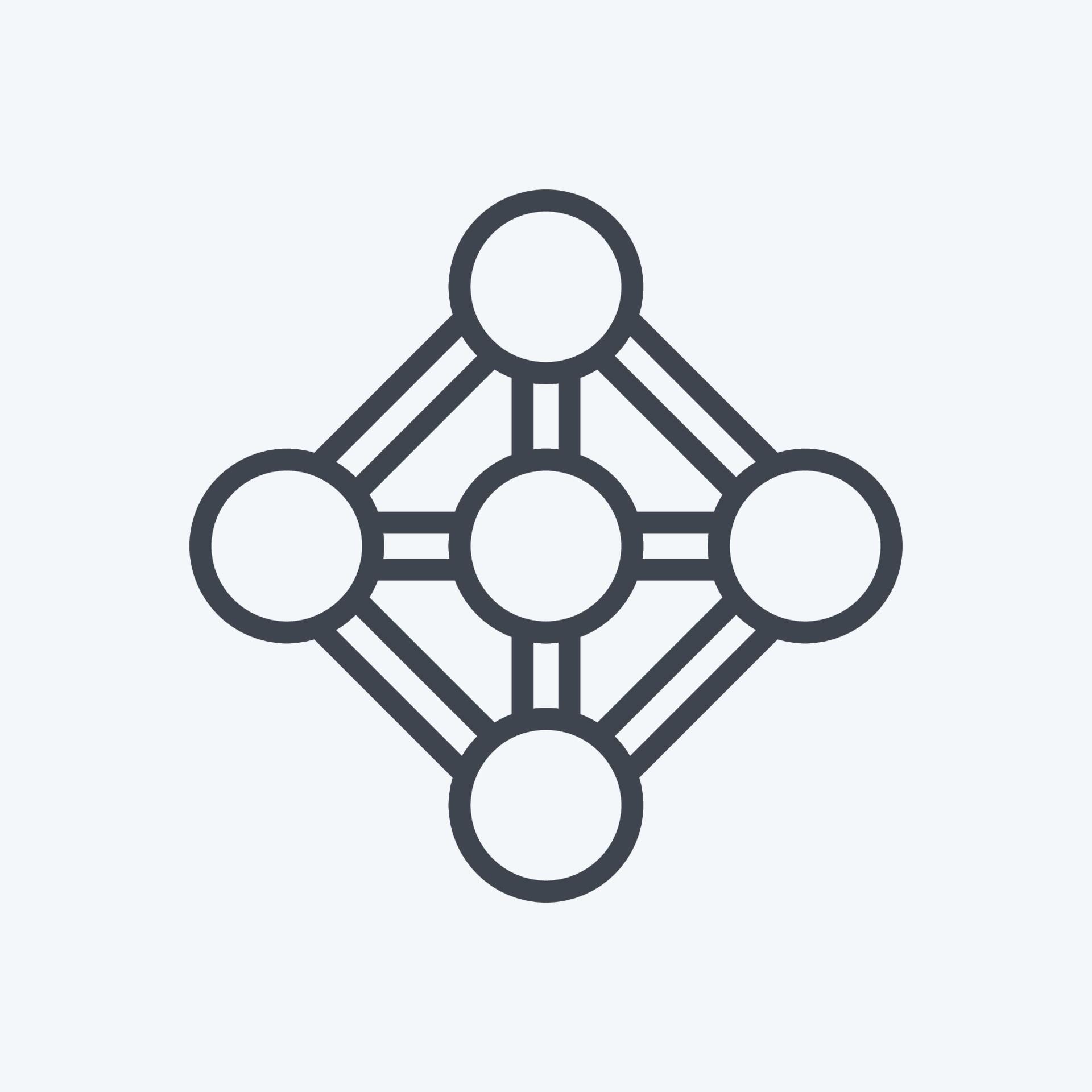 Icon Deep Learning Suitable For Data Analytics Symbol Line Style