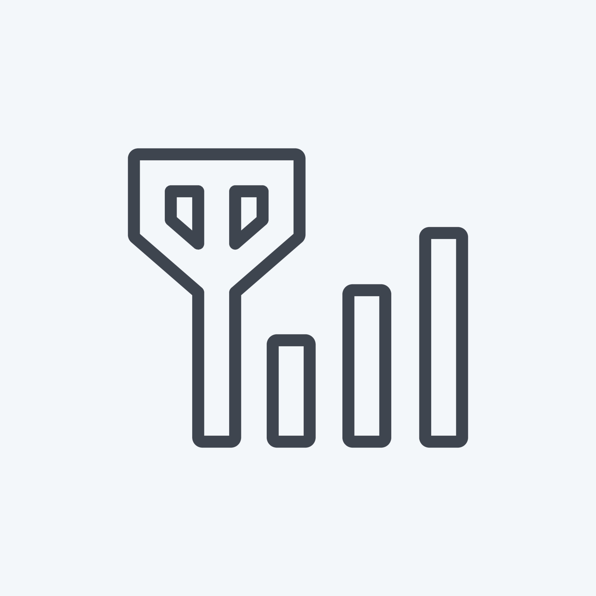 Icon Signals Suitable For Mobile Apps Symbol Line Style Simple