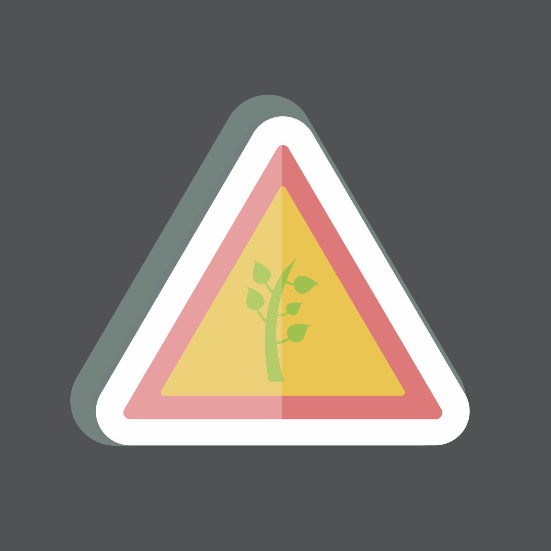 Sticker Environment. suitable for Community symbol. simple design ...