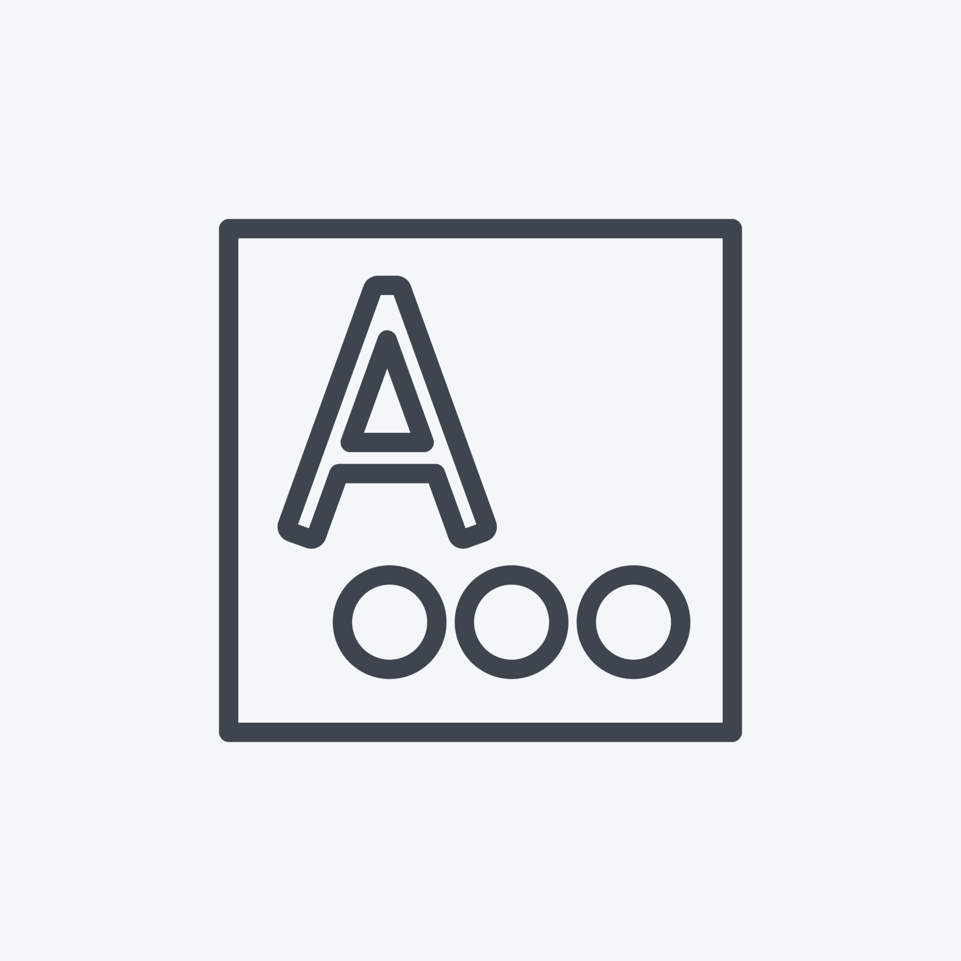 Icon Language And Input Suitable For Mobile Apps Symbol Line Style