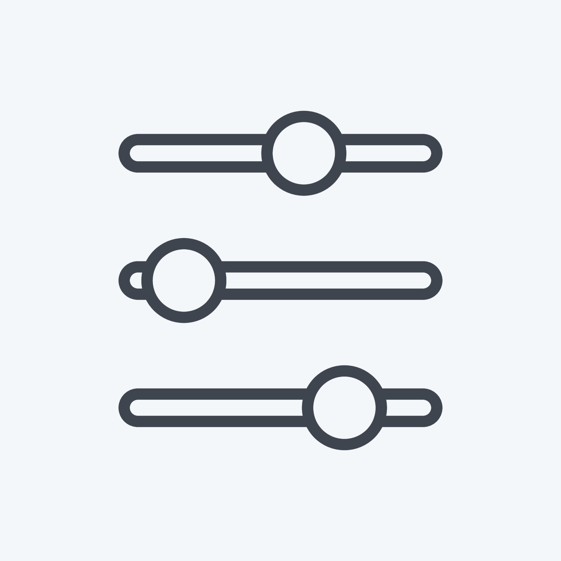 Icon Controls. suitable for web interface symbol. line style. simple ...