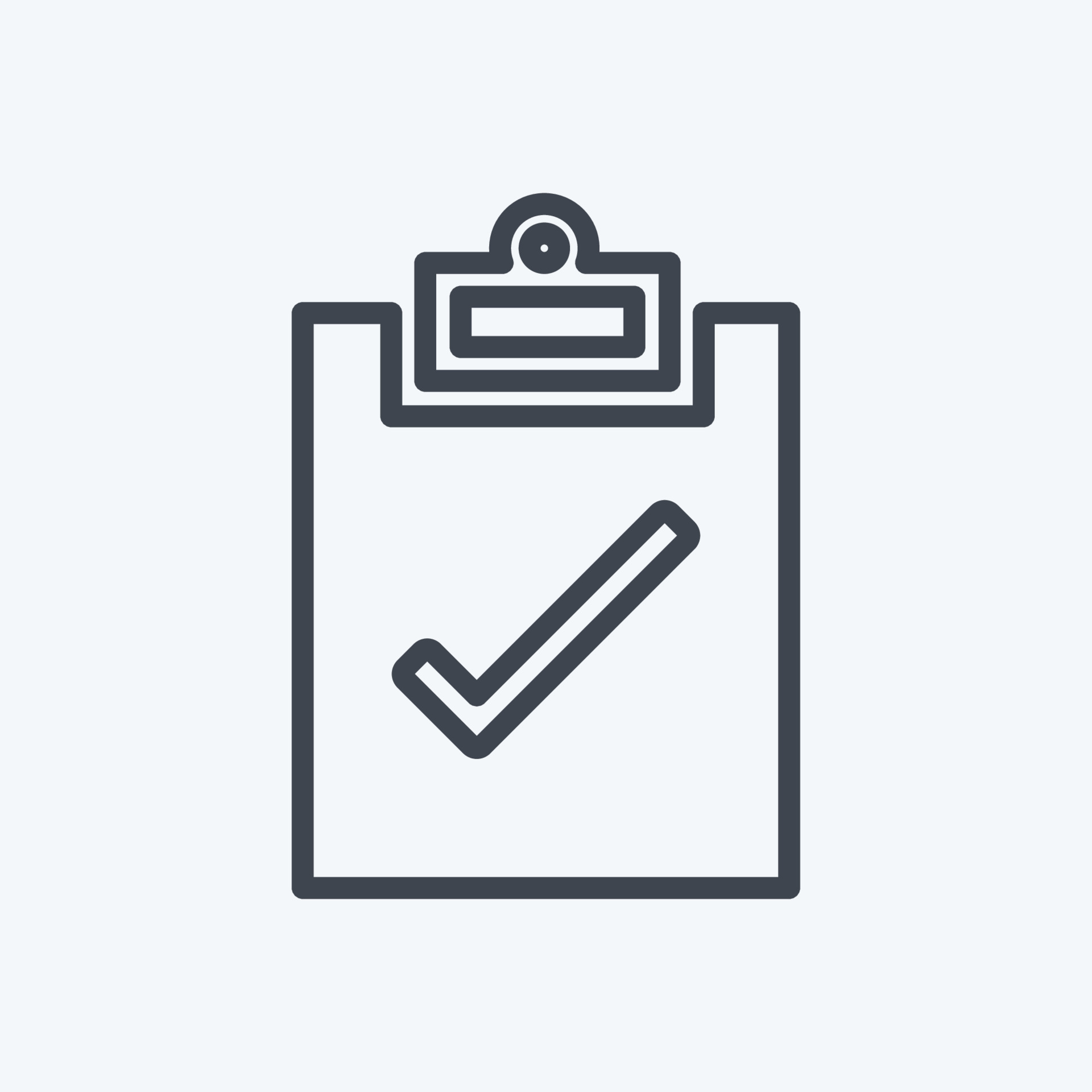 Icon Assignment Turned. suitable for Infographics symbol. line style ...