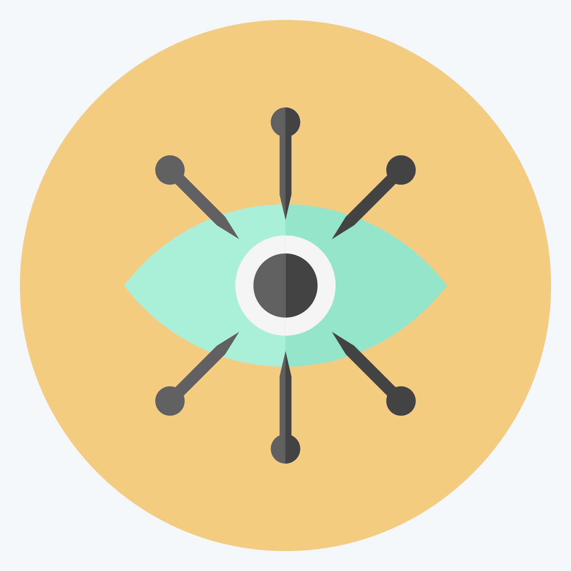 Icon Data Visualization Suitable For Data Analytics Symbol Flat Style Simple Design Editable