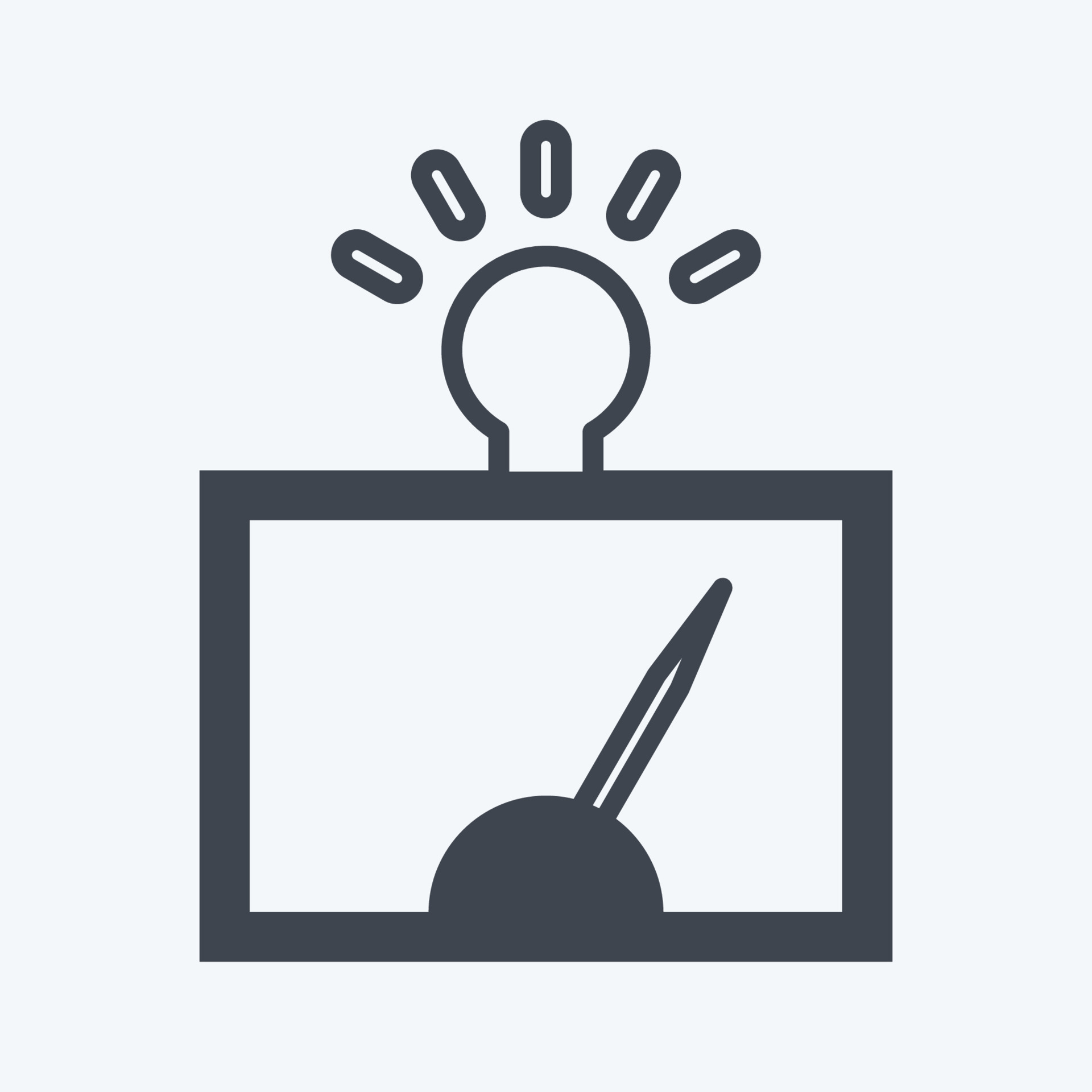 Icon Detection Of Regularitie Suitable For Data Analytics Symbol