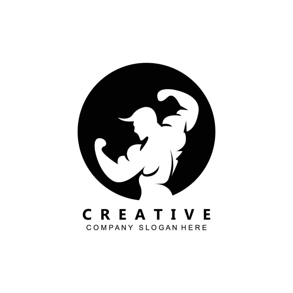 Fitness Logo Design Vector Illustrationicon 7491287 Vector Art At Vecteezy