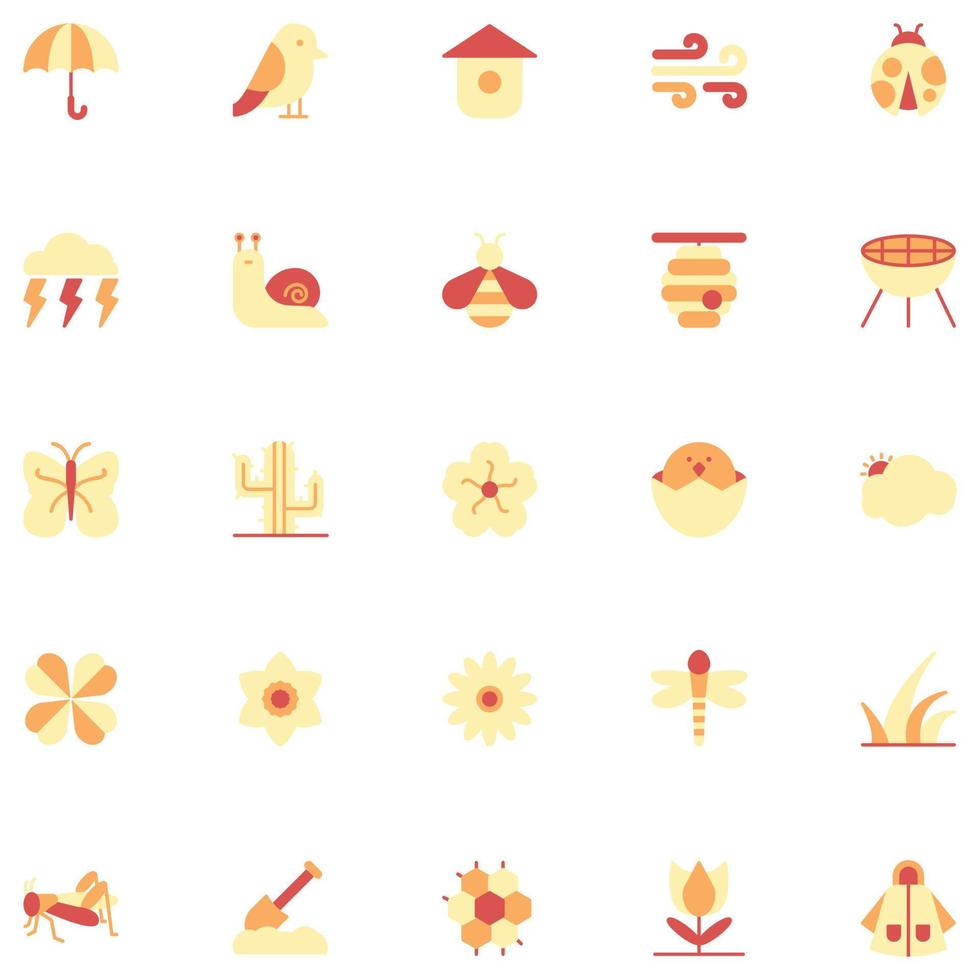 Spring Icon in Flat Style For Any Purposes. Perfect For Website Mobile ...