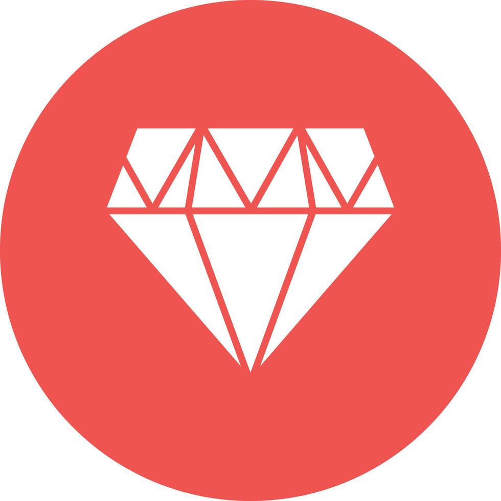 Diamond Glyph Circle Background Icon 7497665 Vector Art at Vecteezy