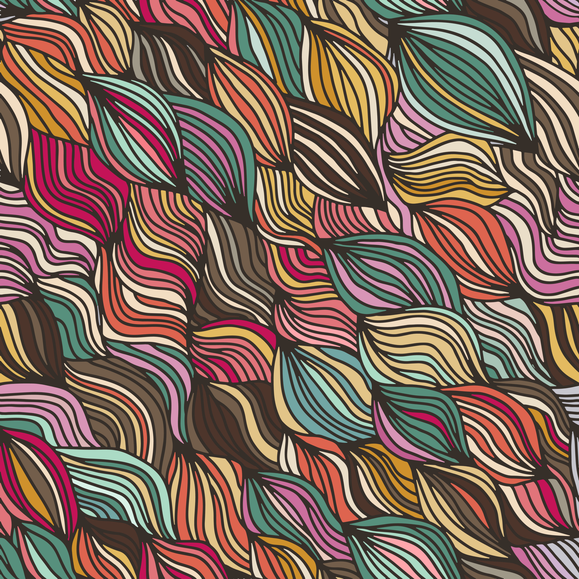 wavy abstract pattern, perfect for paper decoration and fabrics 7497812 ...