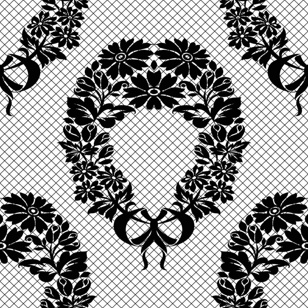 Lace seamless pattern 7501128 Vector Art at Vecteezy