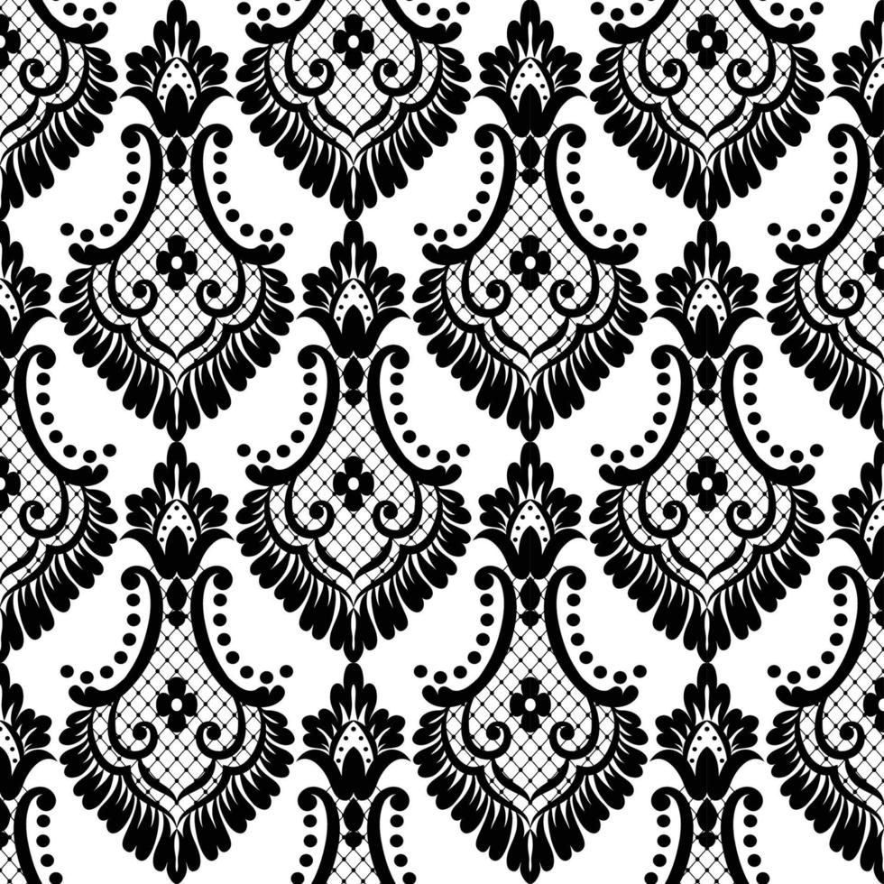 Lace seamless pattern 7501145 Vector Art at Vecteezy