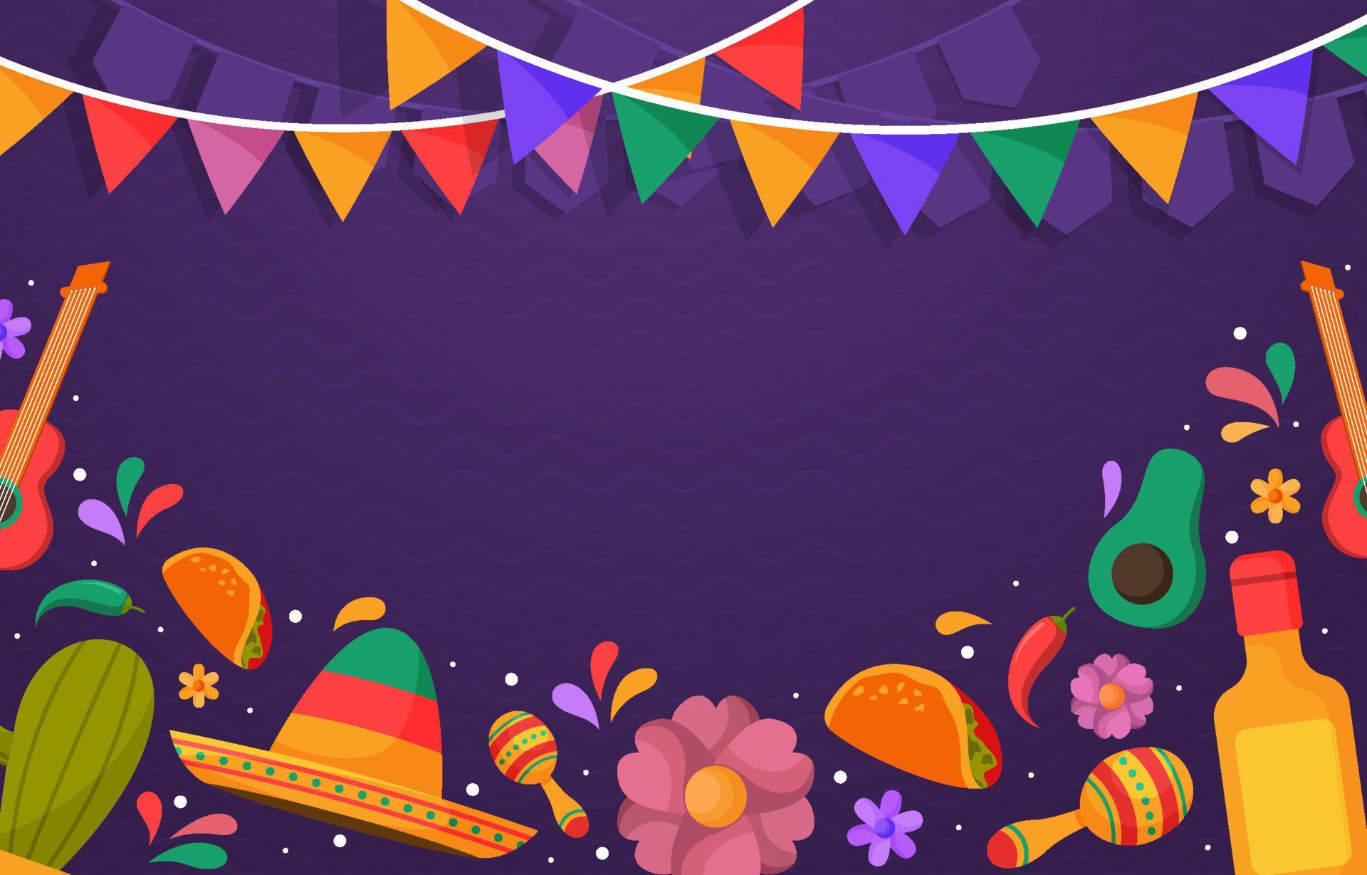 Cinco De Mayo Background 7502756 Vector Art at Vecteezy