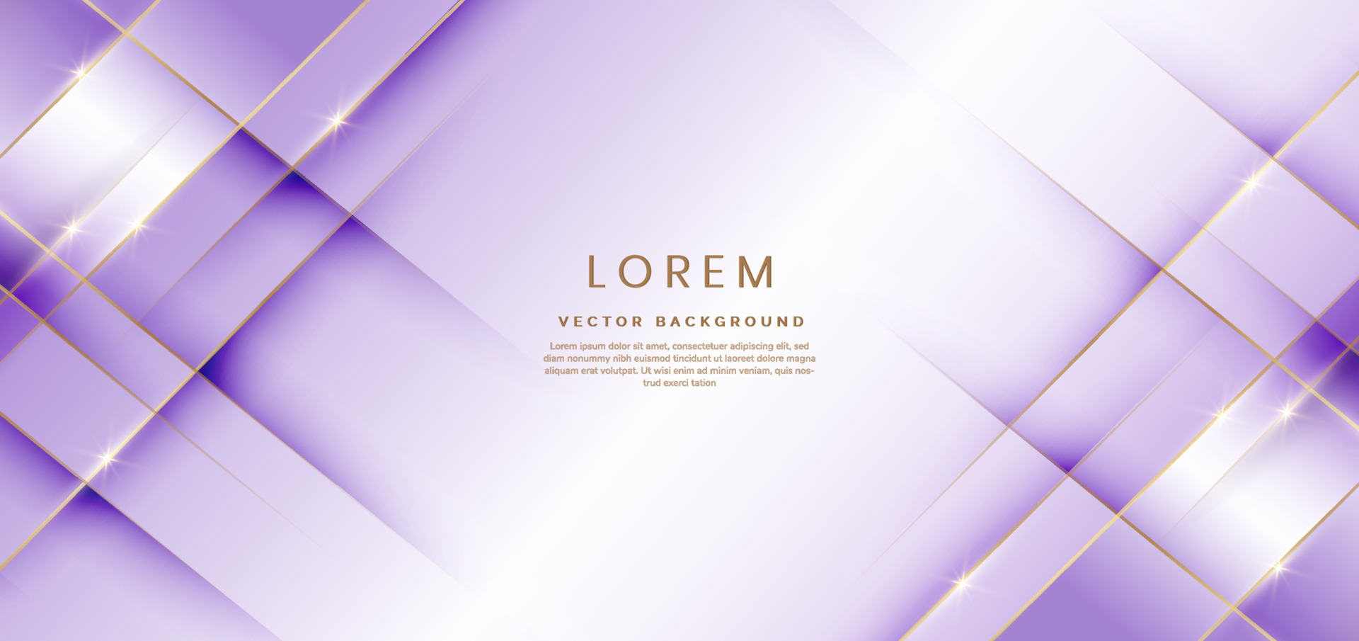 Abstract Luxury White And Soft Purple Elegant Geometric Diagonal Overlay Layer Background With