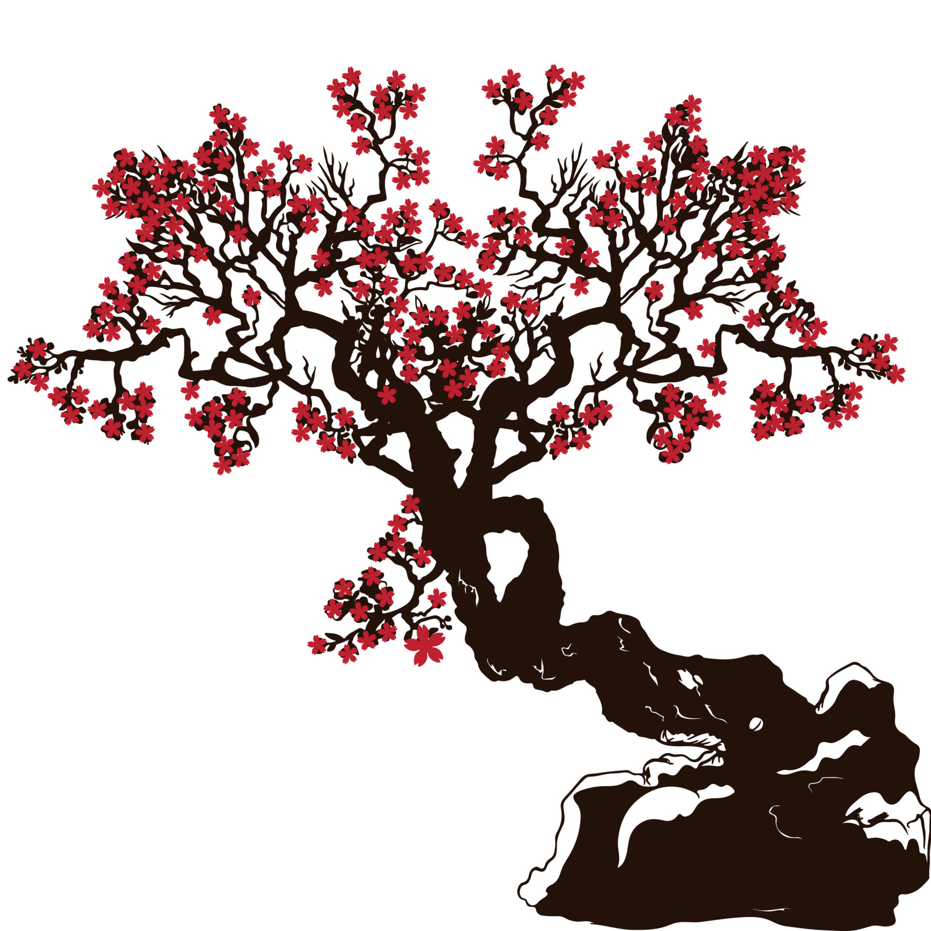 red cherry blossom tree background 7511524 Vector Art at Vecteezy red cherry blossom tree background 7511524 Vector Art at Vecteezy