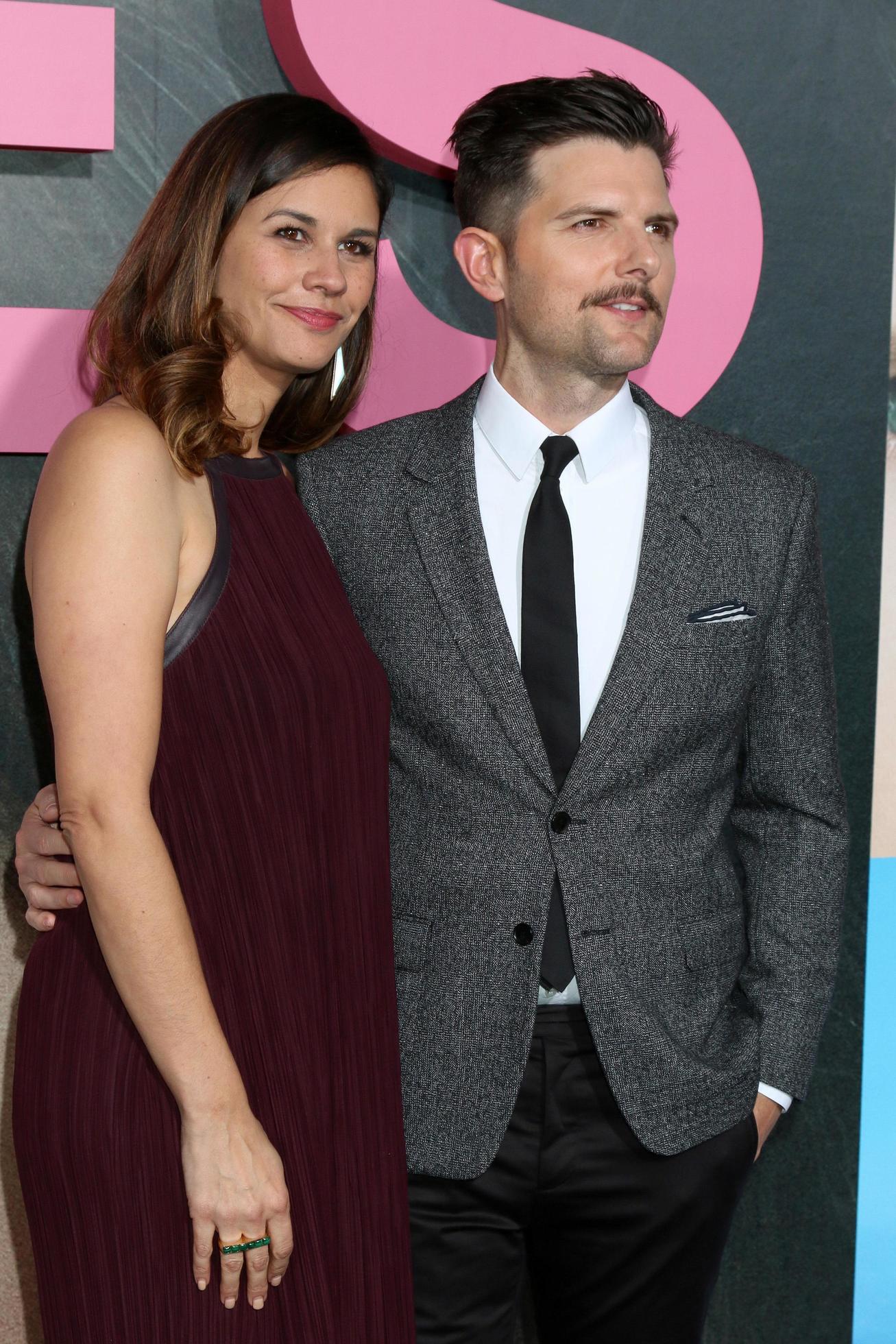 Naomi Scott And Adam Scott