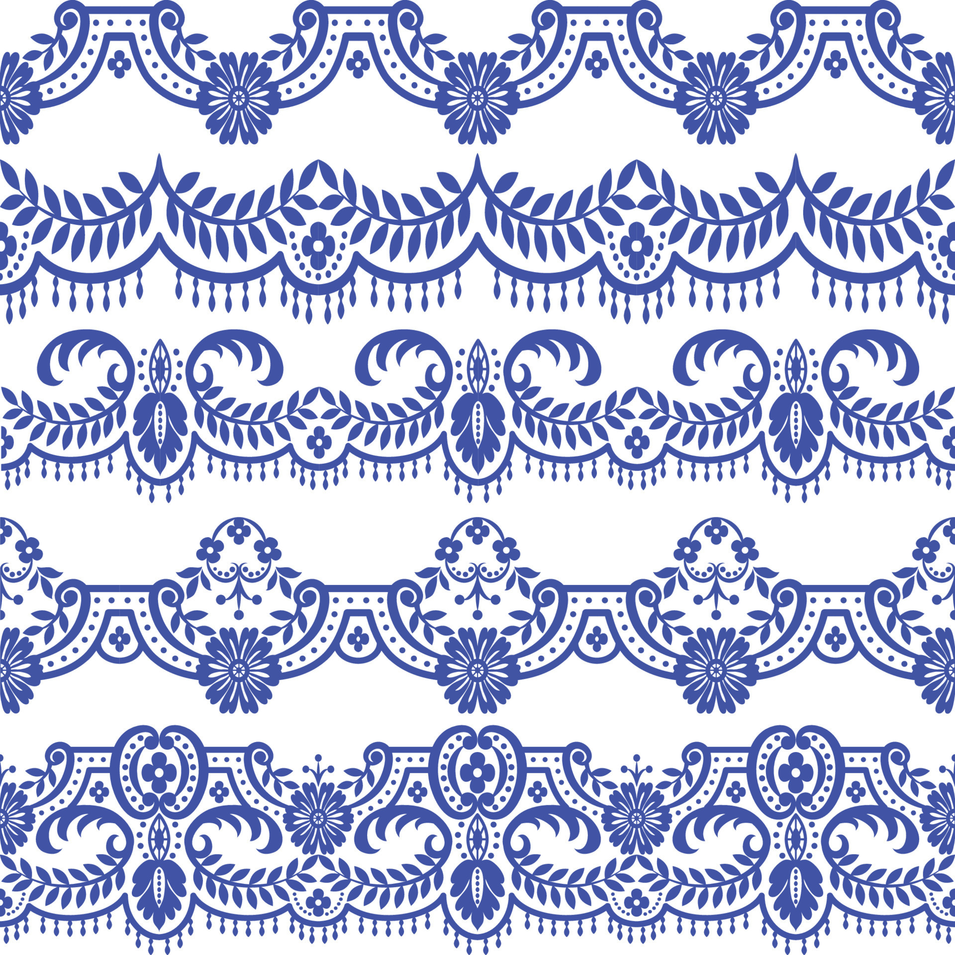 Vector Border Set 7515436 Vector Art at Vecteezy