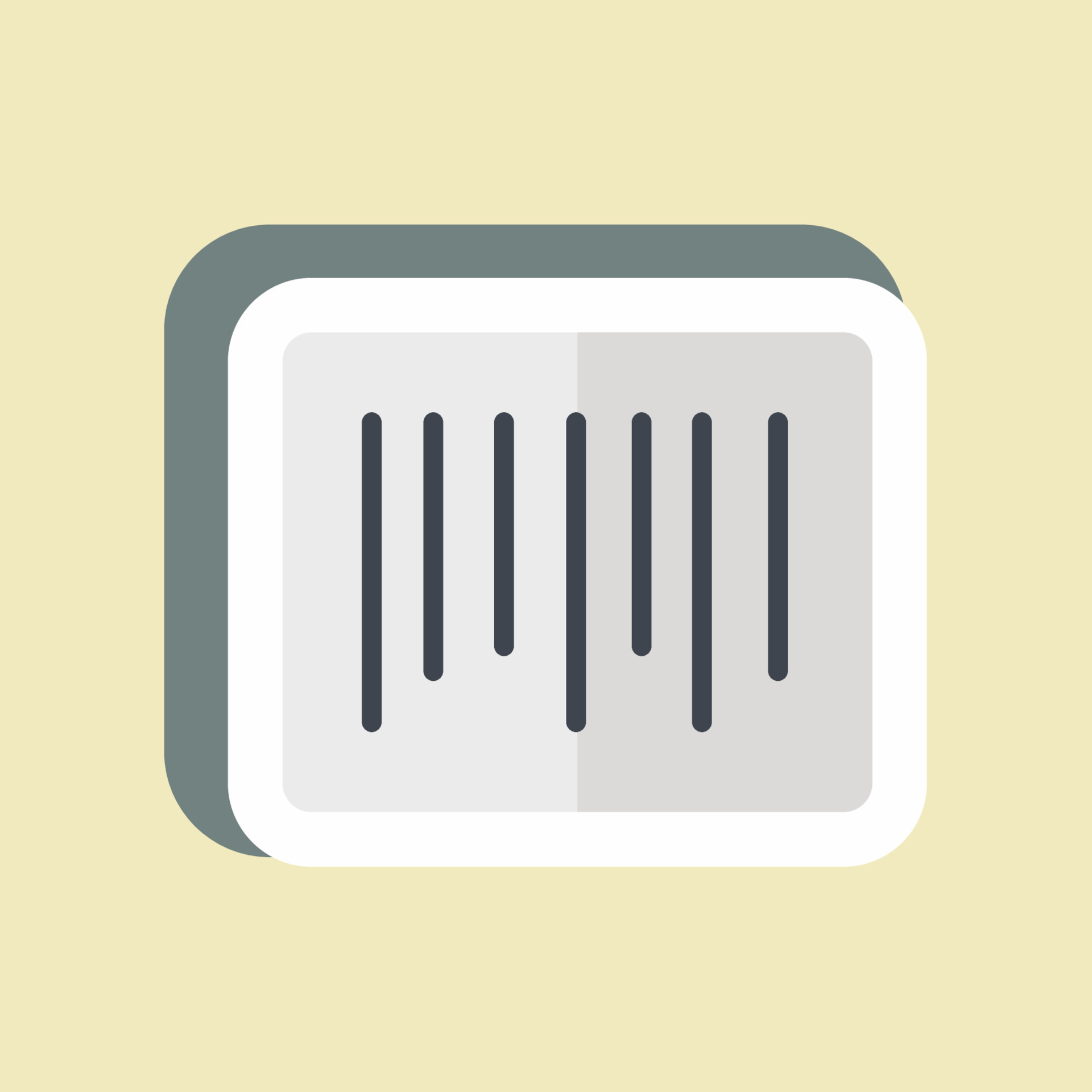 Sticker Barcode Suitable For Business Symbol Simple Design Editable Design Template Vector