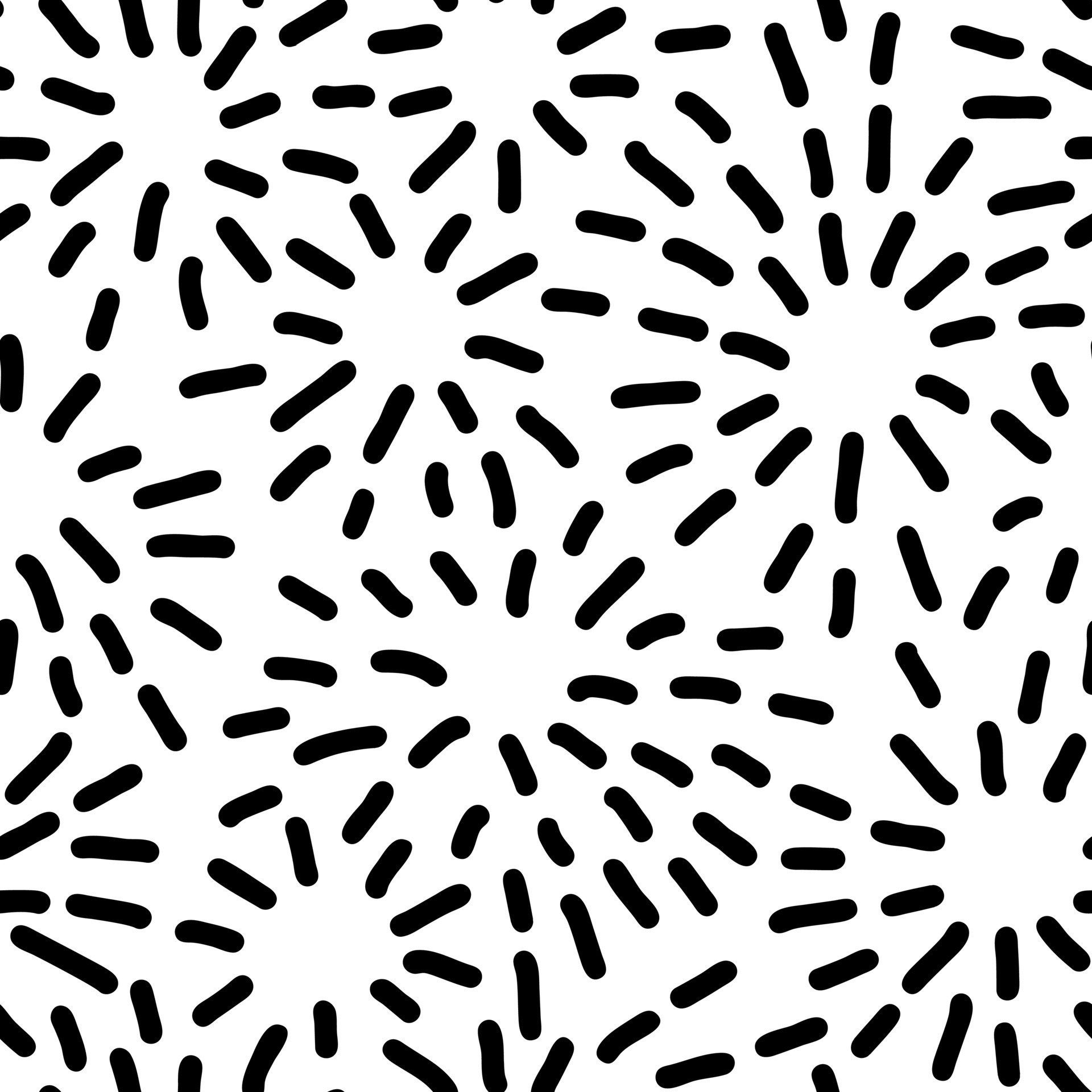 Doodle hand drawn fireworks seamless pattern. Scribble sketch texture ... Doodle hand drawn fireworks seamless pattern. Scribble sketch texture ...
