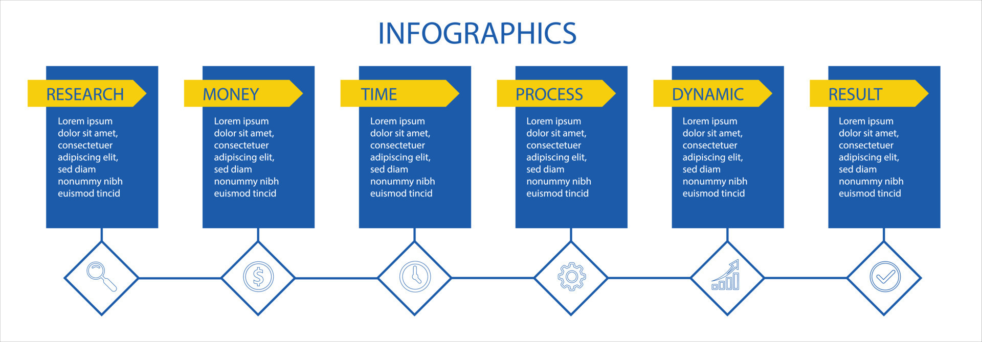 Process Flow Infographics