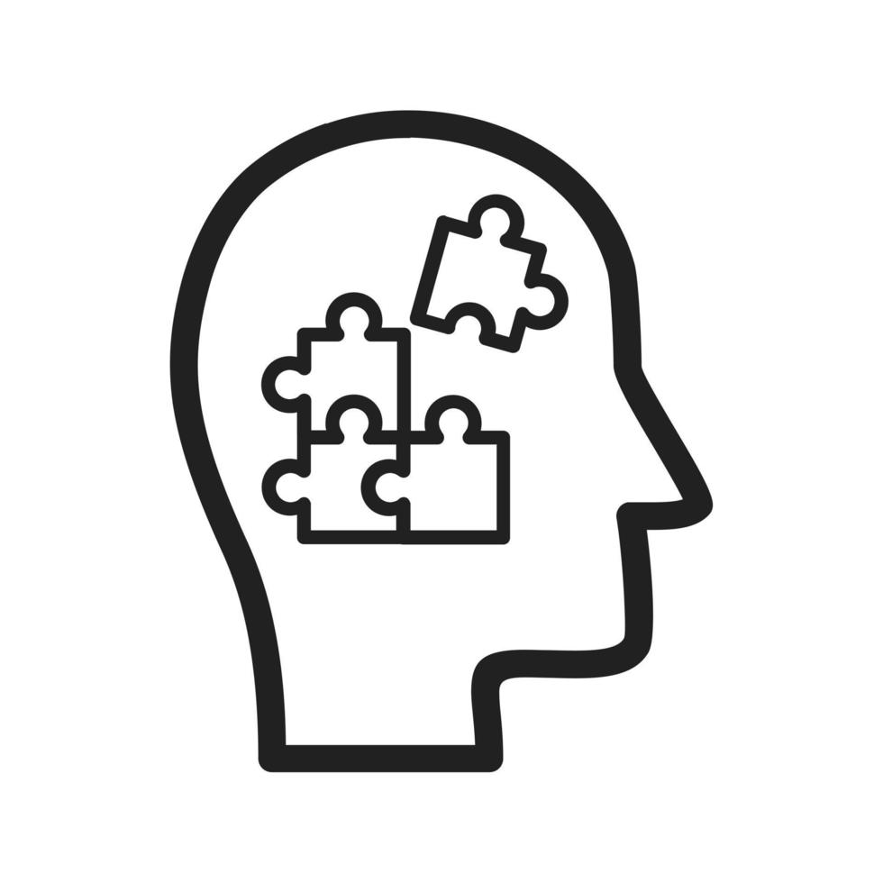 Problem Solving Line Icon 7546419 Vector Art at Vecteezy