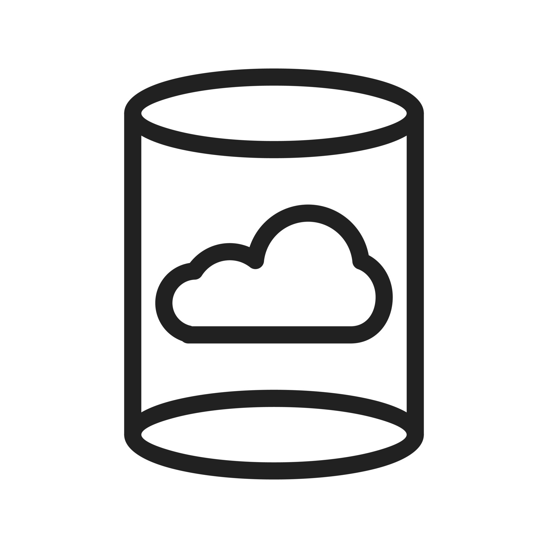 Database Management Line Icon 7546529 Vector Art At Vecteezy