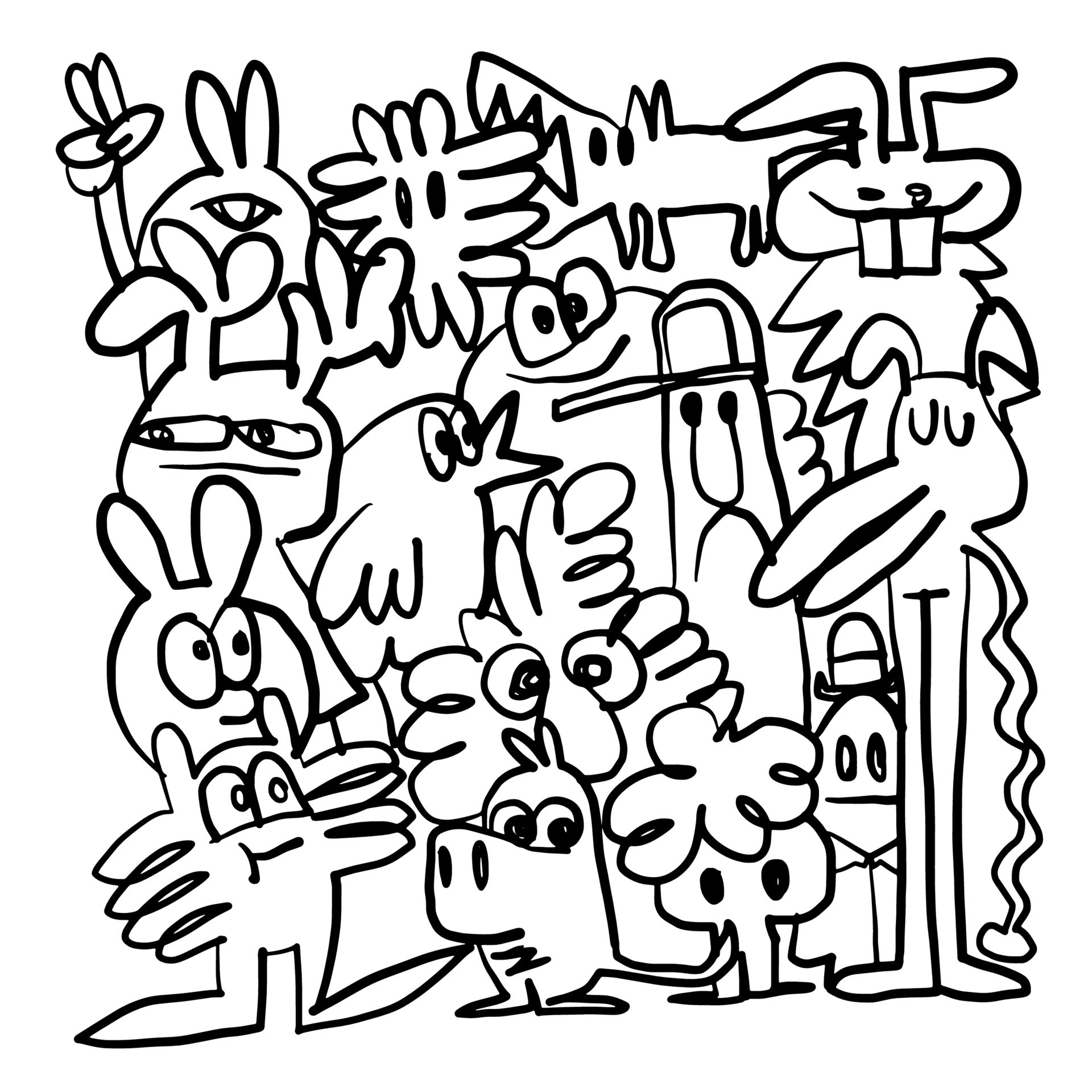 Hand Drawn Vector Illustration Of Doodle Illustrator Line Tools hand-drawn-vector-illustration-of-doodle-illustrator-line-tools