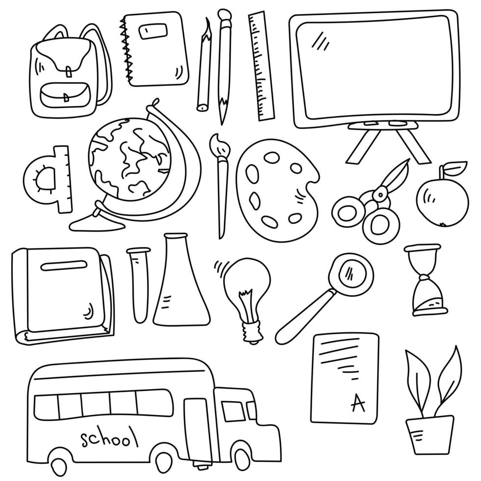 designs coloring pages school subjects