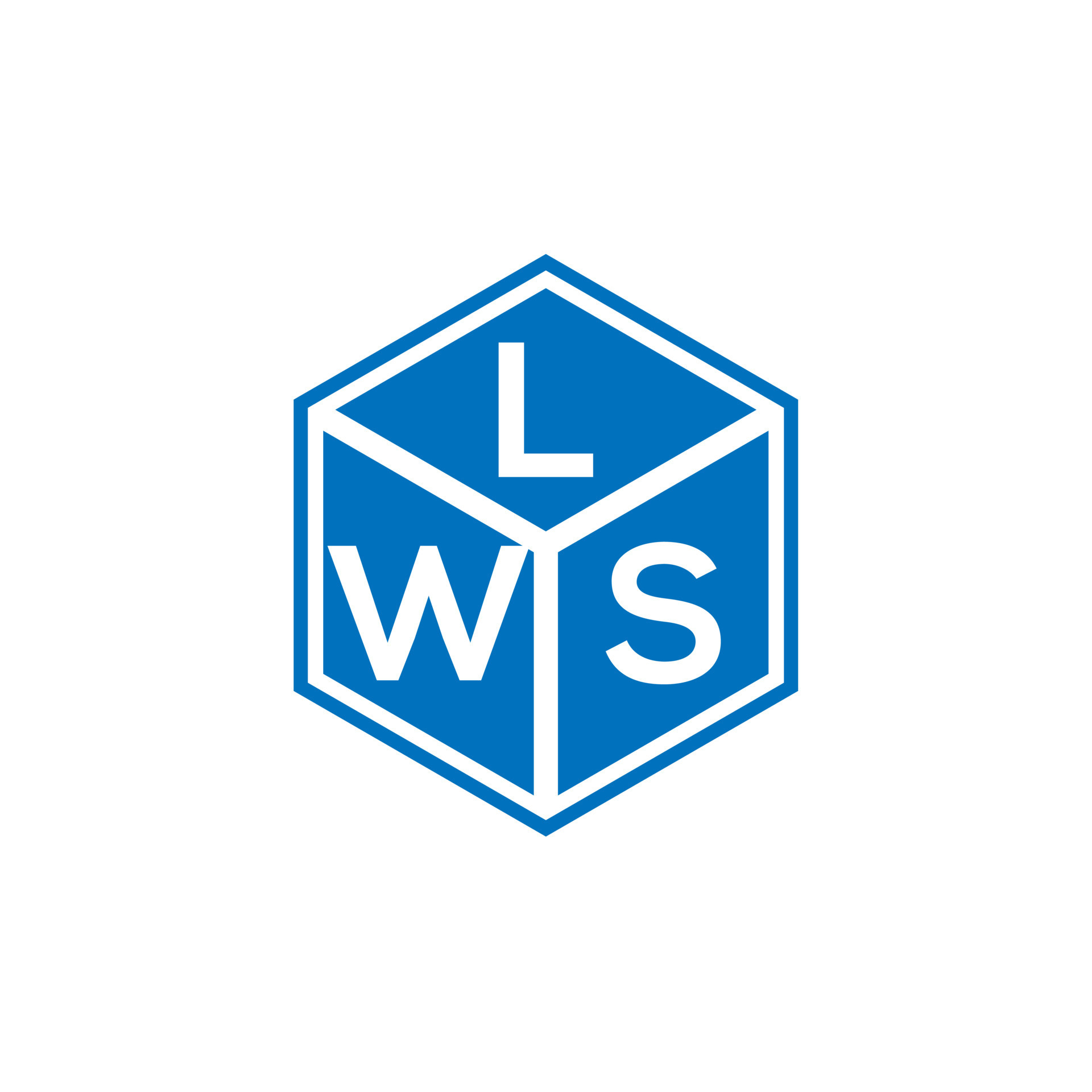 LWS letter logo design on black background. LWS creative initials ... LWS letter logo design on black background. LWS creative initials ...